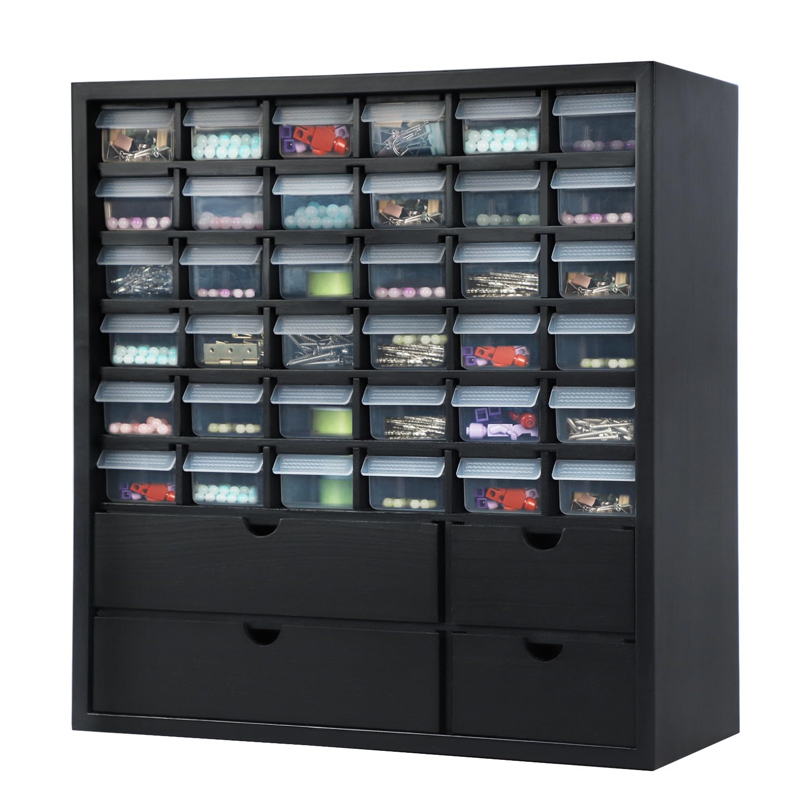 Amazon.com: Sboitflmm 40 Drawers Storage Box - Drawer Parts Solid Wood ...