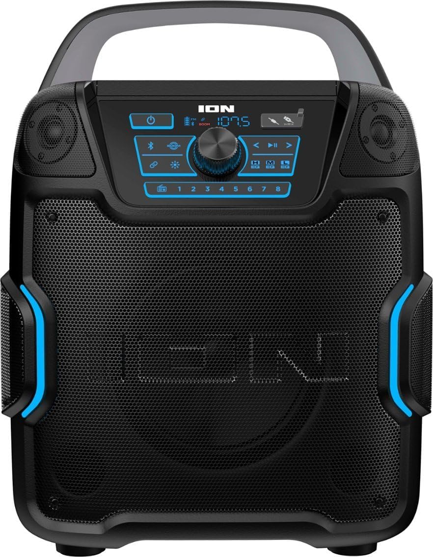 Amazon.com: Ion Sport 320° Portable Bluetooth Speaker, Rechargeable ...