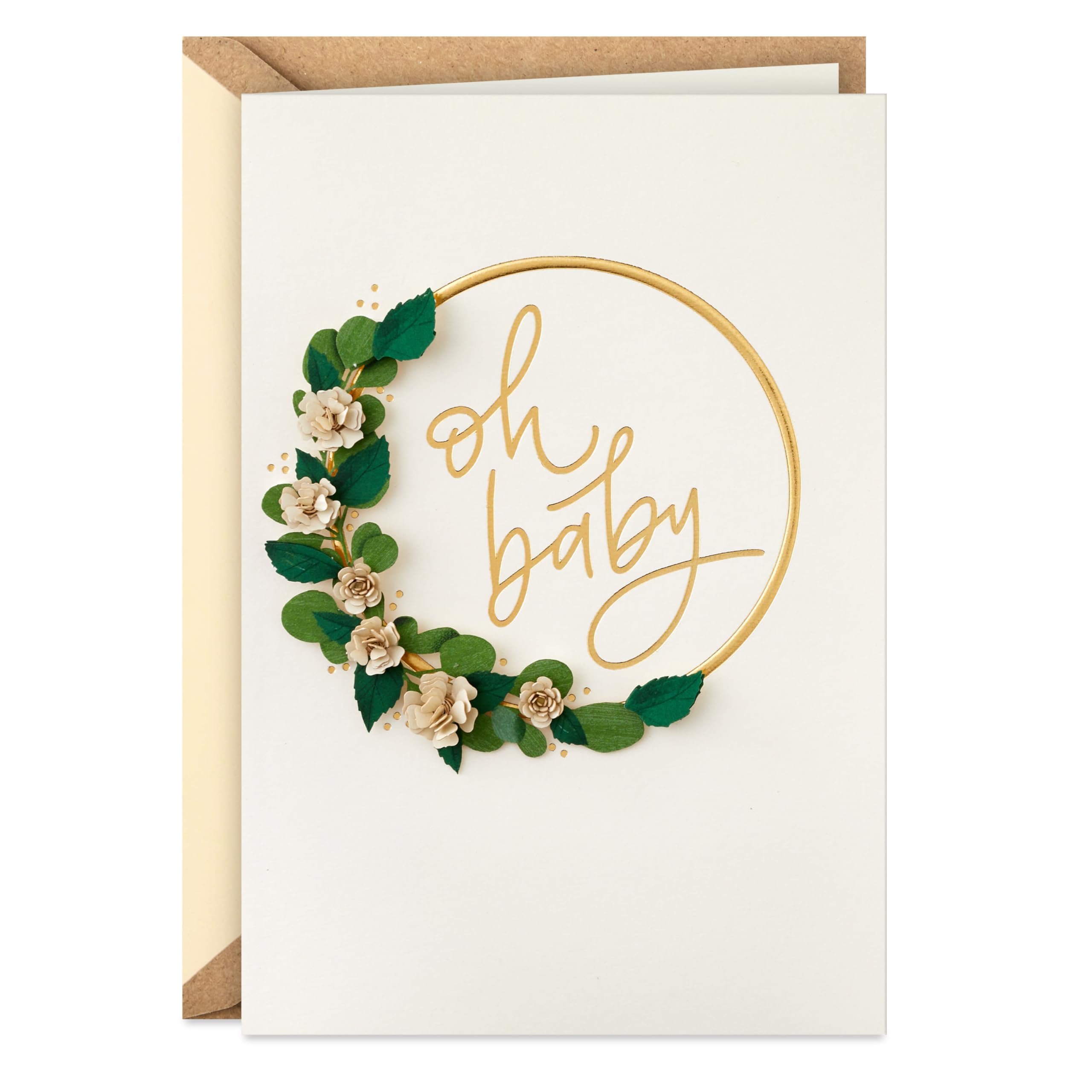 Hallmark Signature Baby Shower Card for New Parents (Oh Baby) Welcome ...