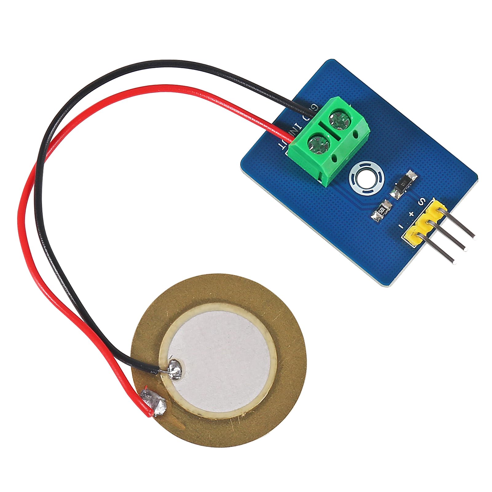 Snapklik.com : 10pcs Piezoelectric Sensor Analog Ceramic Vibration ...