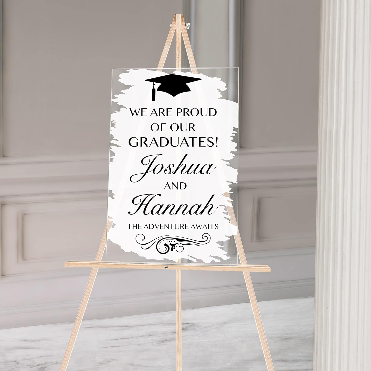 Amazon.com: Twin Graduation Decorations 2024, Congratulations Graduates ...