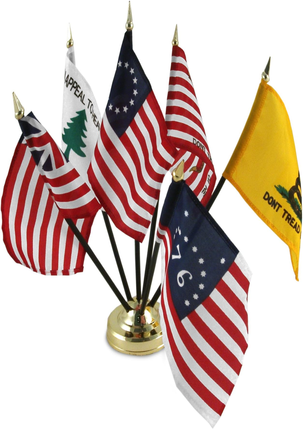 Amazon.com: US Flag Store Historical Flag Desk Set : Office Products