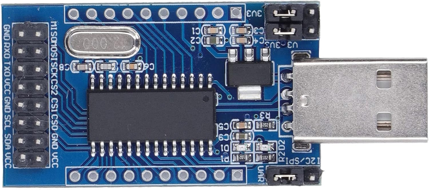 USB Port Converter Module USB Serial Port Adapter USB to UART IIC SPI ...