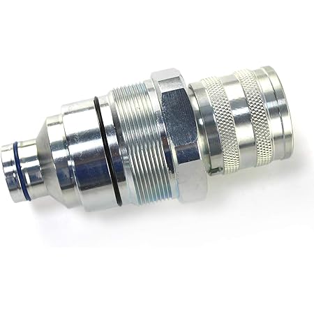 Amazon.com: JEENDA Hydraulic Male Flat Face Quick Coupler 7246799 ...