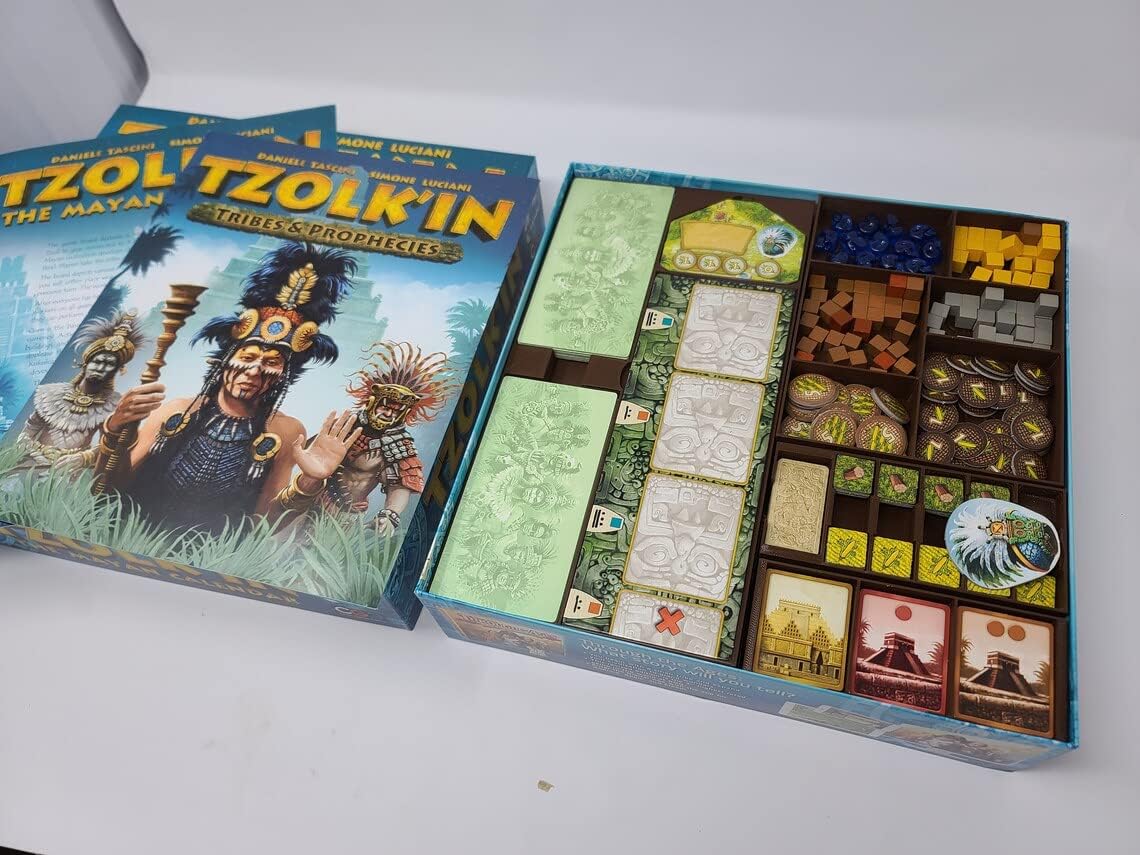 Amazon.com: Insert / Organizer for Tzolk'in and its Expansion Tribes ...