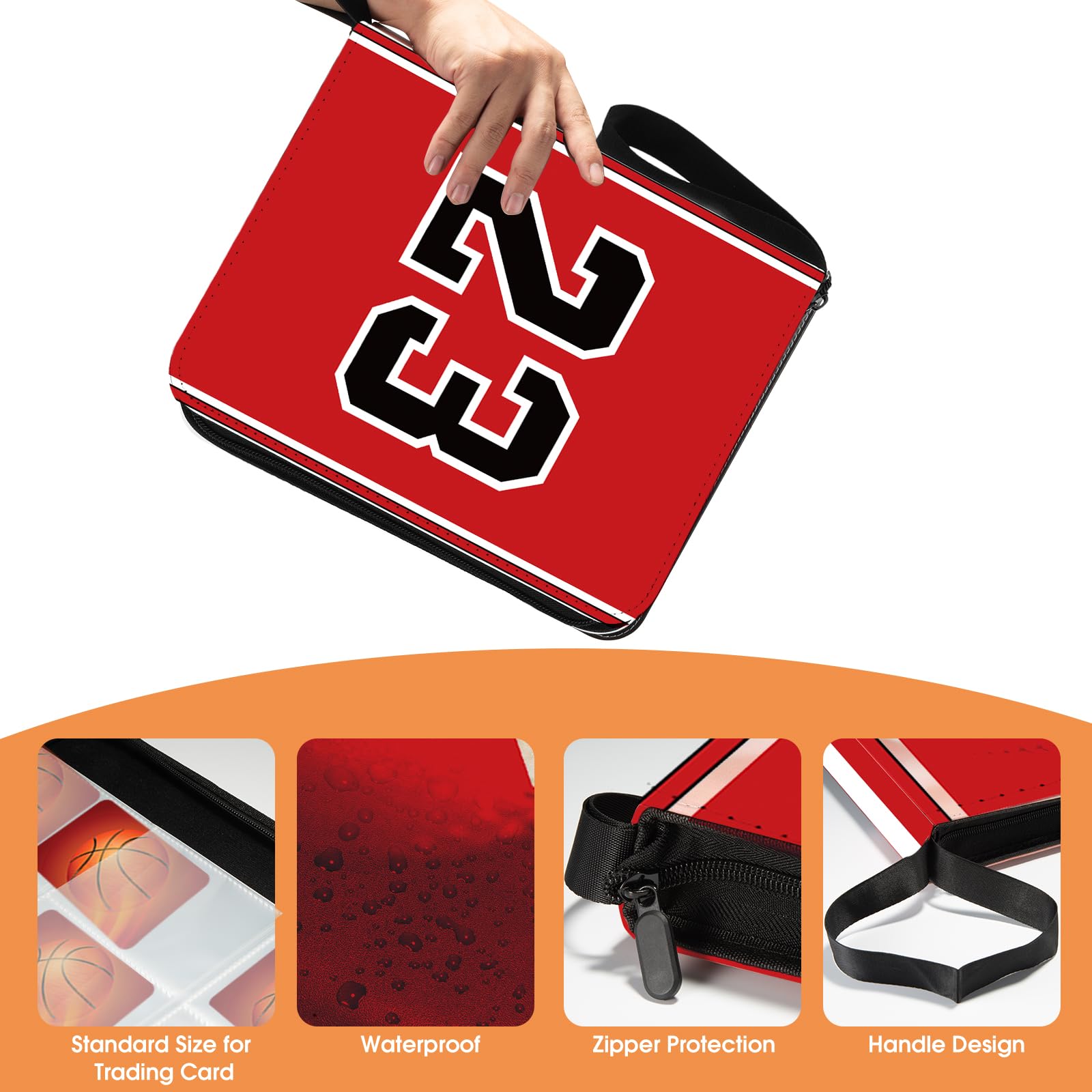 Gemloader Top Loader Binder Toploader Binder, 4-Pocket Top Loaders ...
