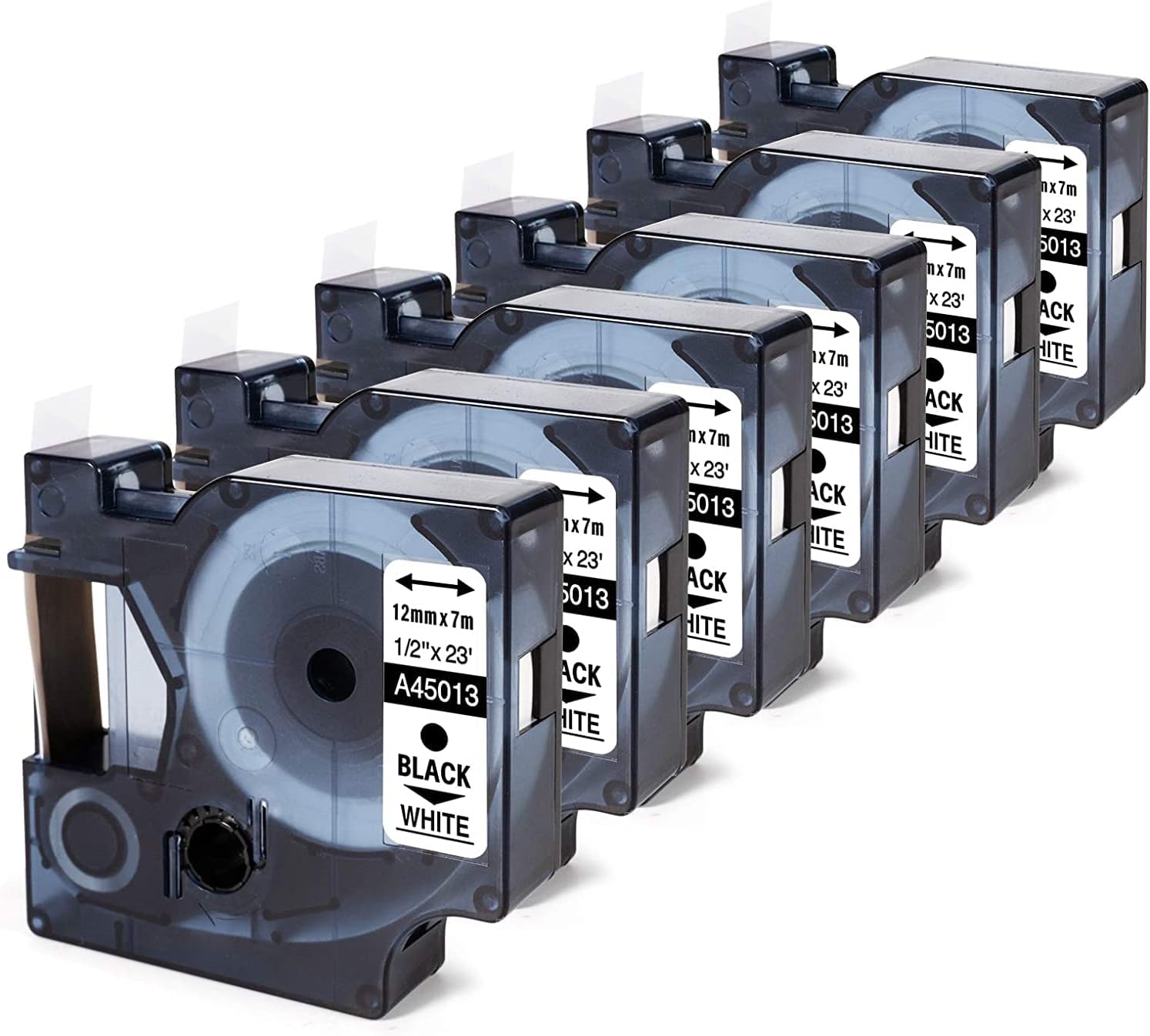 Anycolor Compatible with Dymo D1 Label Tape 12mm 45013 S0720530 Label ...