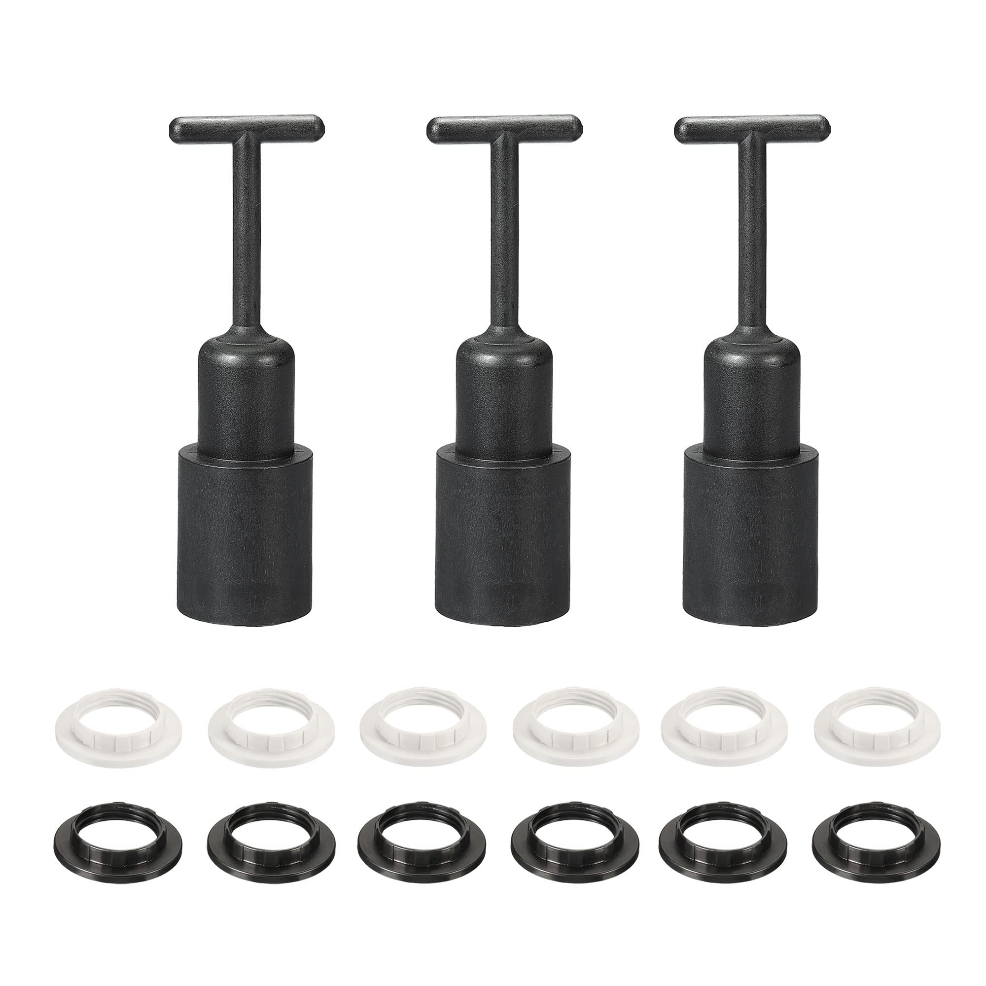 MECCANIXITY E14 Socket Ring Removal Tool T Type with Lamp Shade Socket ...