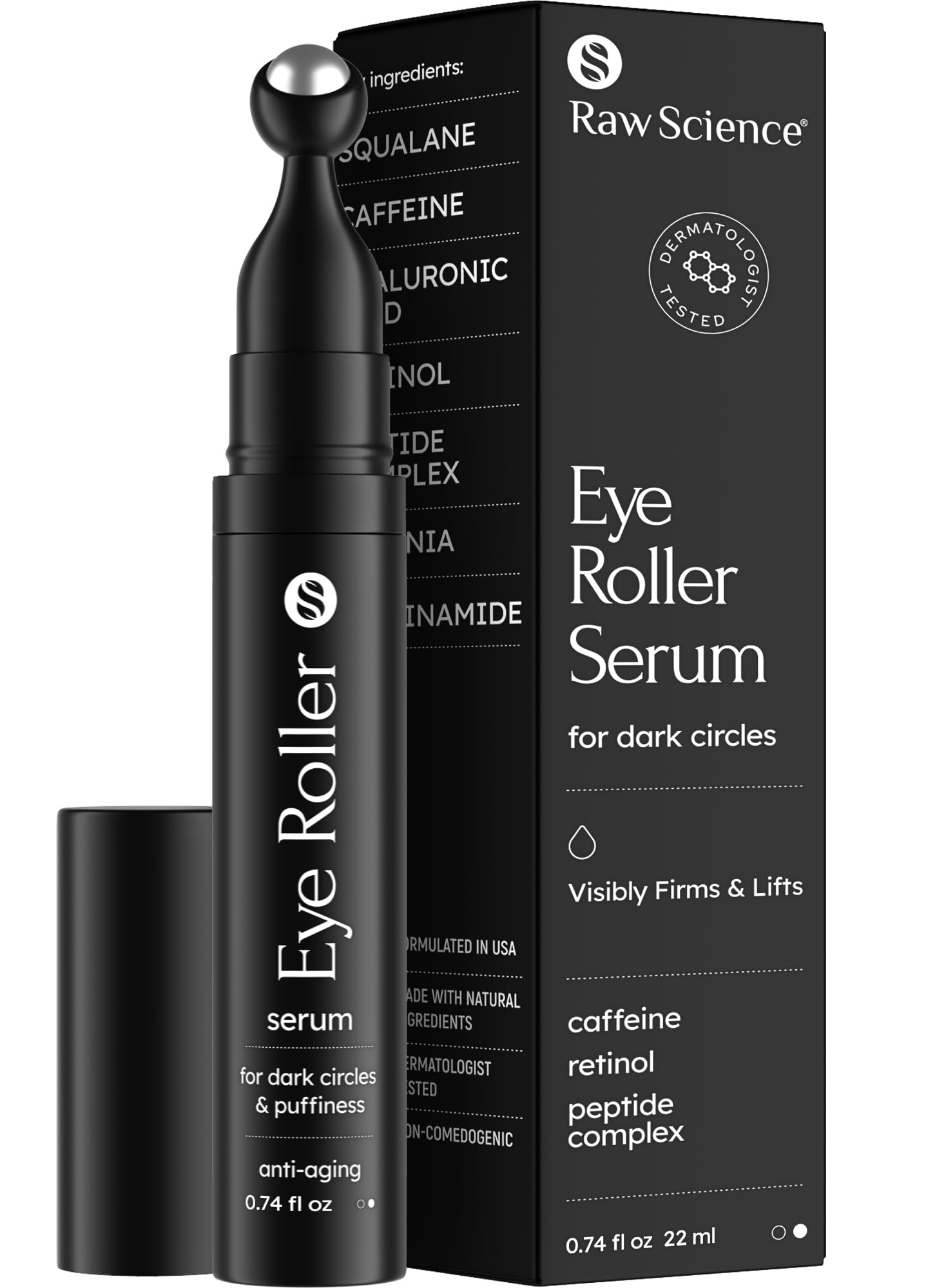 Amazon.com: Eye Serum for Puffy Eyes & Dark Circles Under Eye Treatment ...