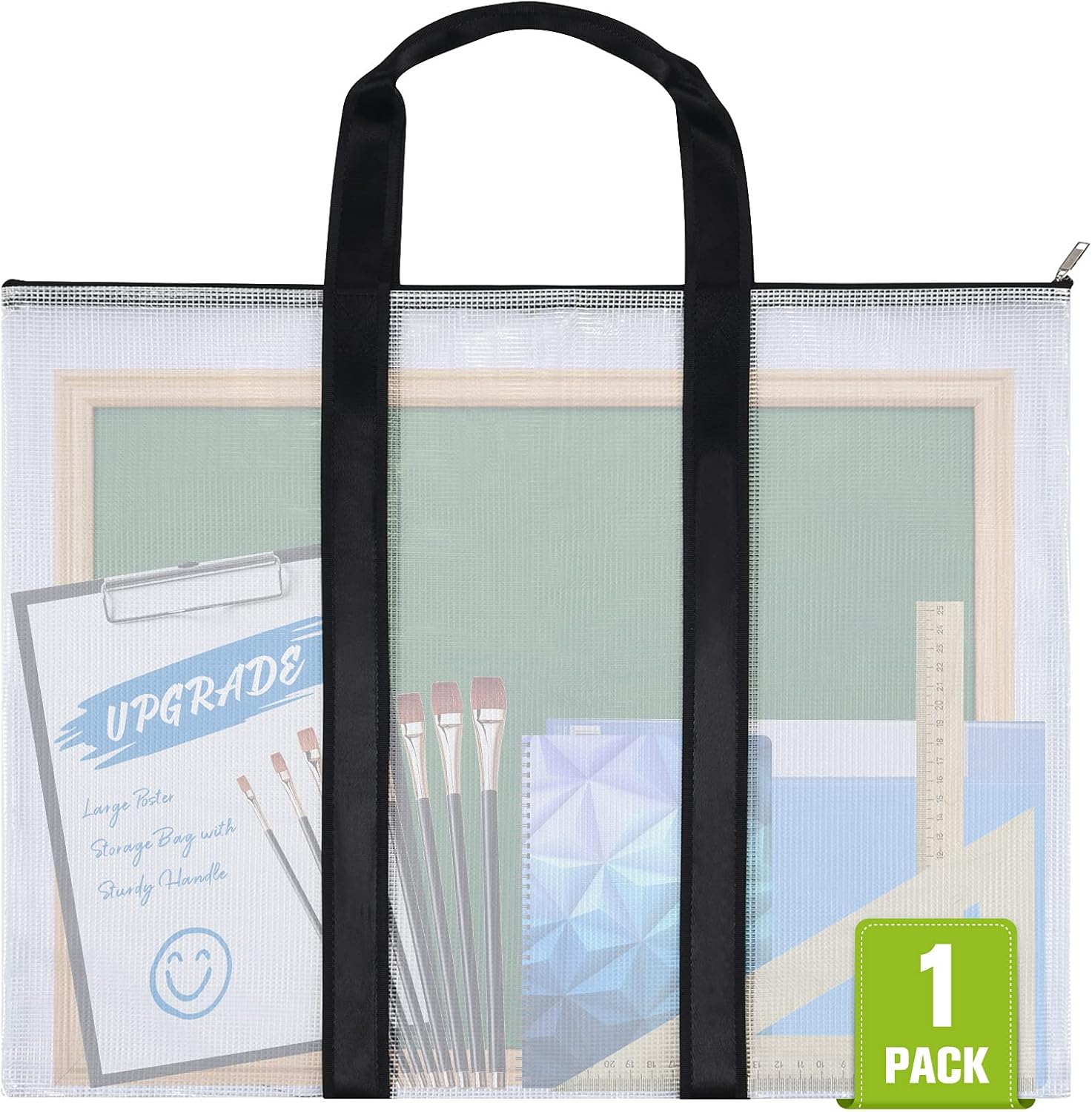 Amazon.com: Large Poster Storage Bag, Art Portfolio Bag with Hnadle ...