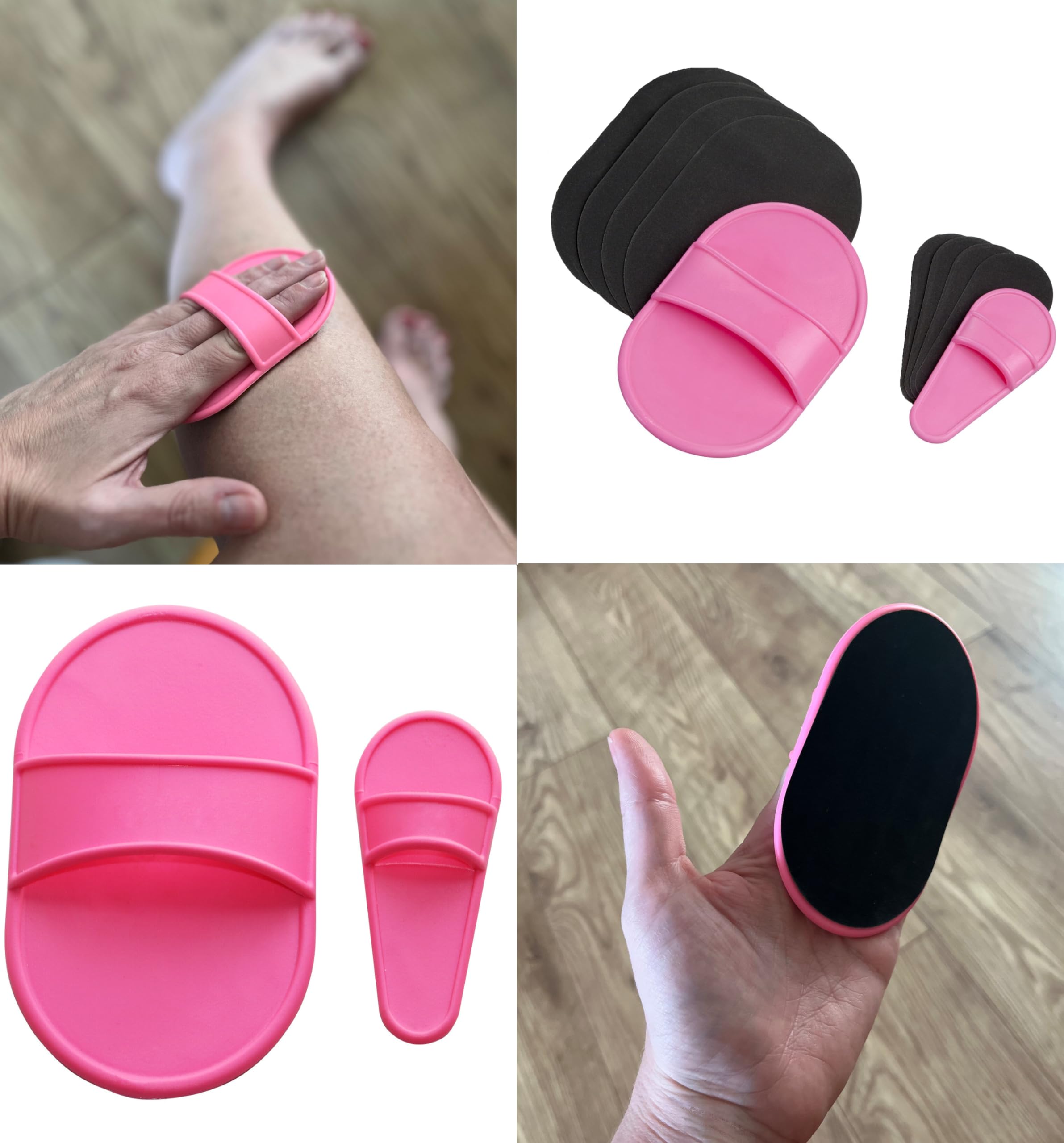 Hair Remover Exfoliating Buffer Removal Tool Leg Face Arms Rash Free ...
