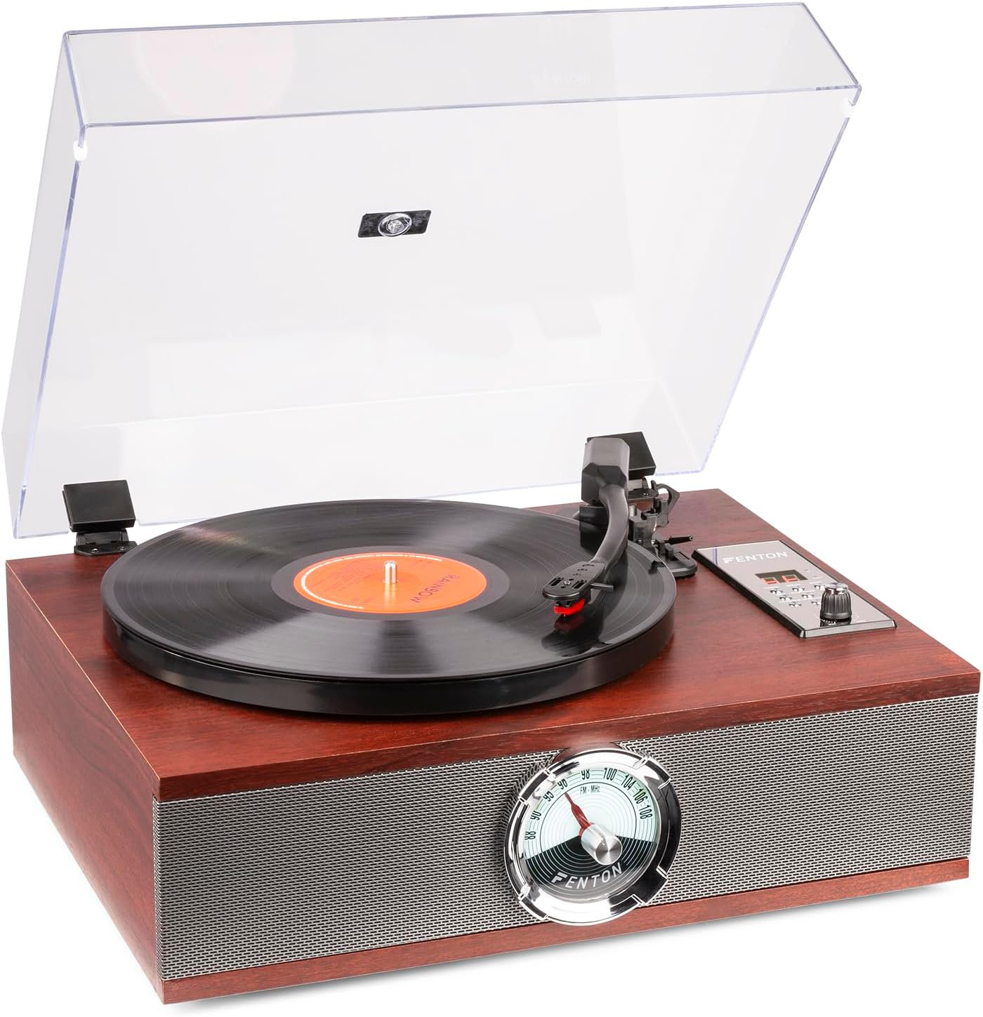 Fenton RP180 Retro Record Player | Vintage Vinyl Player & CD Combo ...