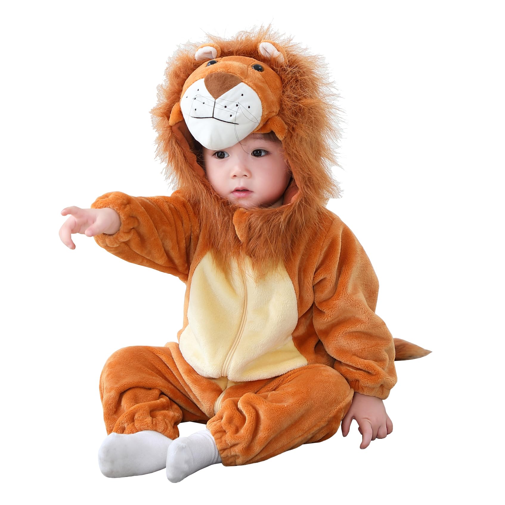 Snapklik.com : TONWHAR Unisex-Baby Animal Onesie Costume Cartoon Animal ...