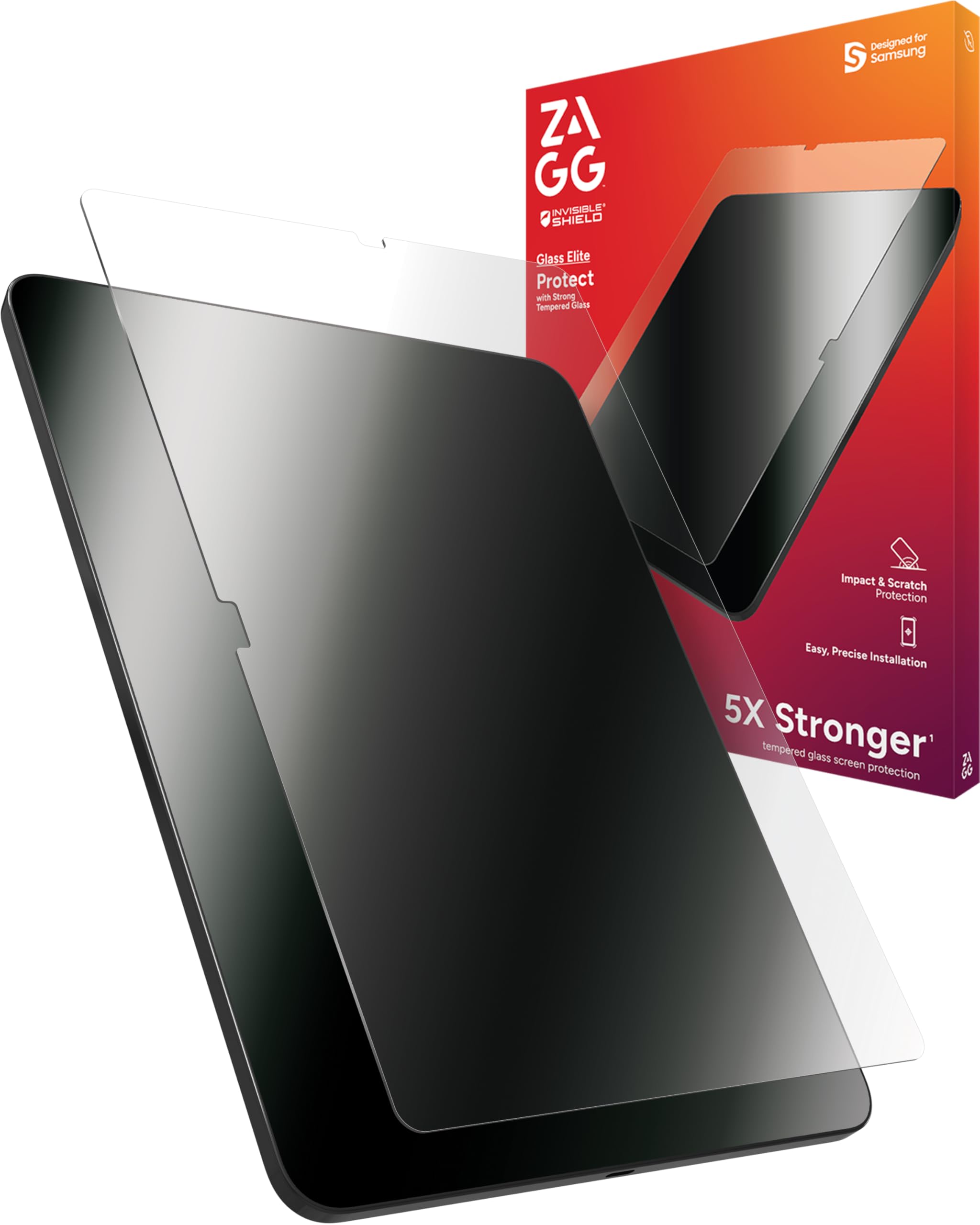 Amazon.com: ZAGG Glass Elite Samsung Galaxy Tab S10+ / Tab S9+ / Tab S9 ...