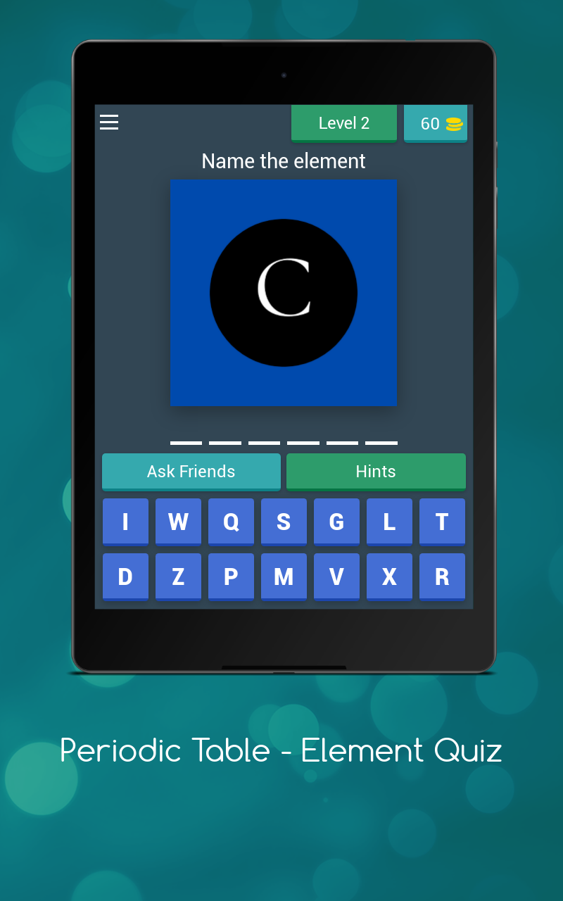 Periodic Table - Elements Quiz:Amazon.de:Appstore for Android