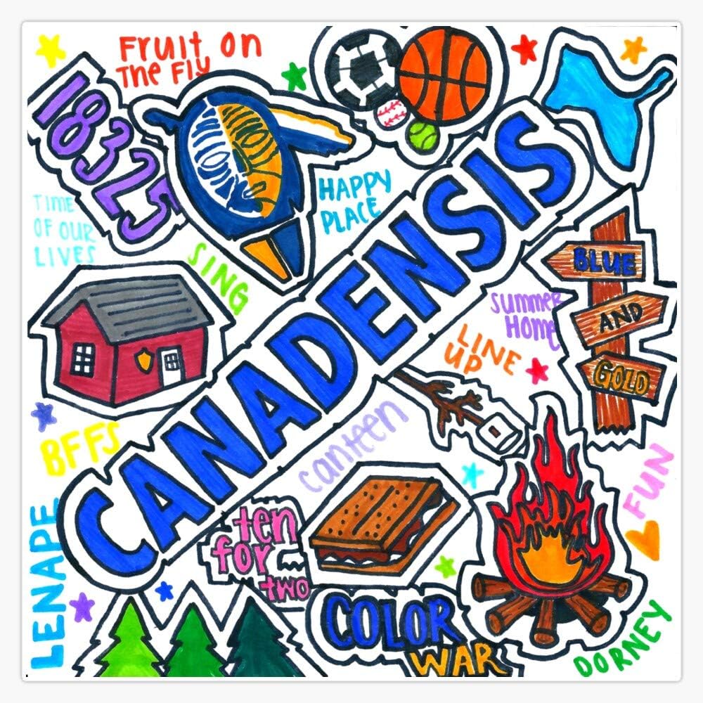 Amazon.com: Magnet Camp Canadensis Viny Magnetic Bumper Sticker 5 ...