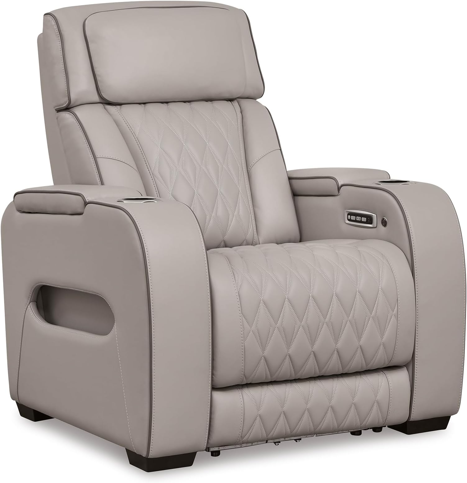 Signature Design By Ashley Boyington Contemporary Leather Match Power ...