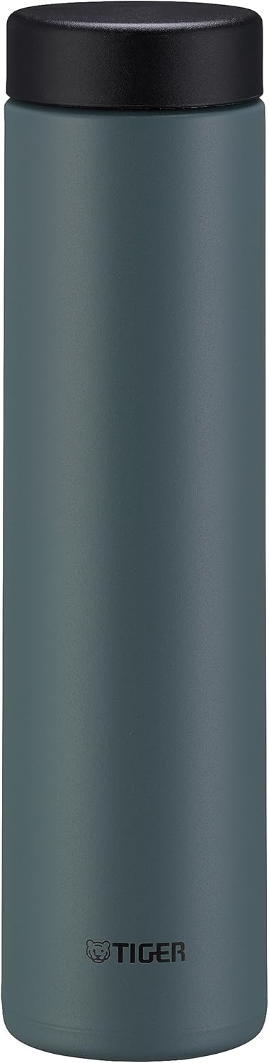 TIGER 600ml Ultra Light Vacuum Insulated Double Stainless Steel Bottle (GW - Sage Green ...