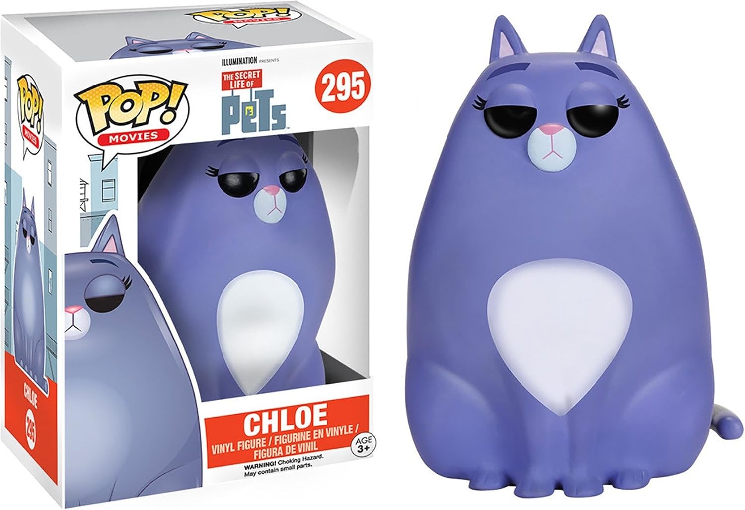 Amazon.com: Funko POP Movies: Secret Life of Pets Action Figure - Chloe ...