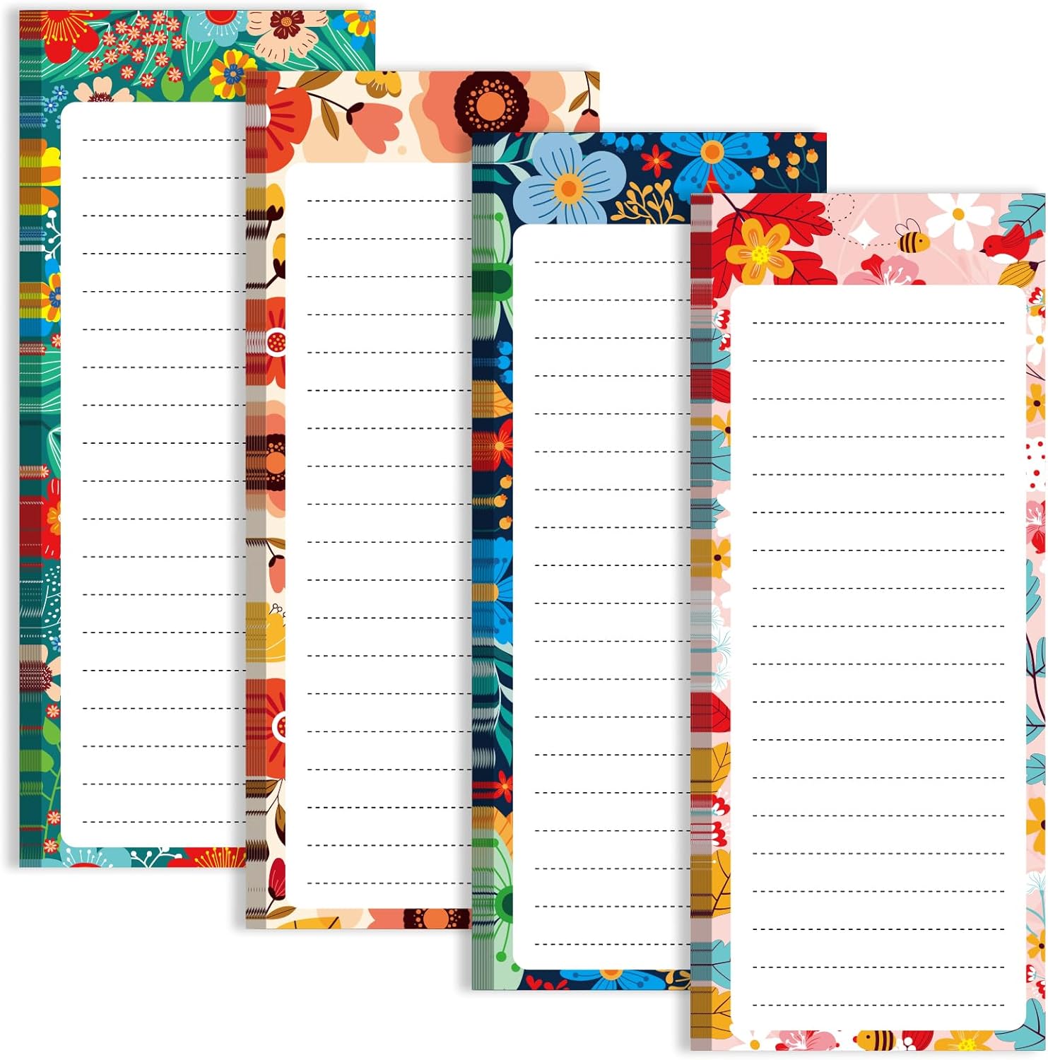 KiDEPOCH Magnet Notepads for Refrigerator, Magnetic To Do List Notepad ...