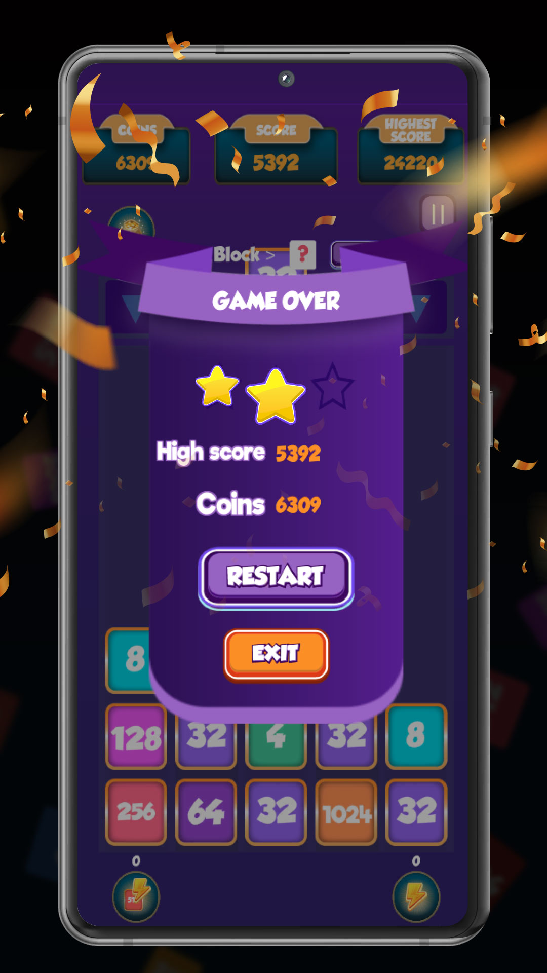 Drop Number Game 2048 - Merge Number Puzzle - App on Amazon Appstore