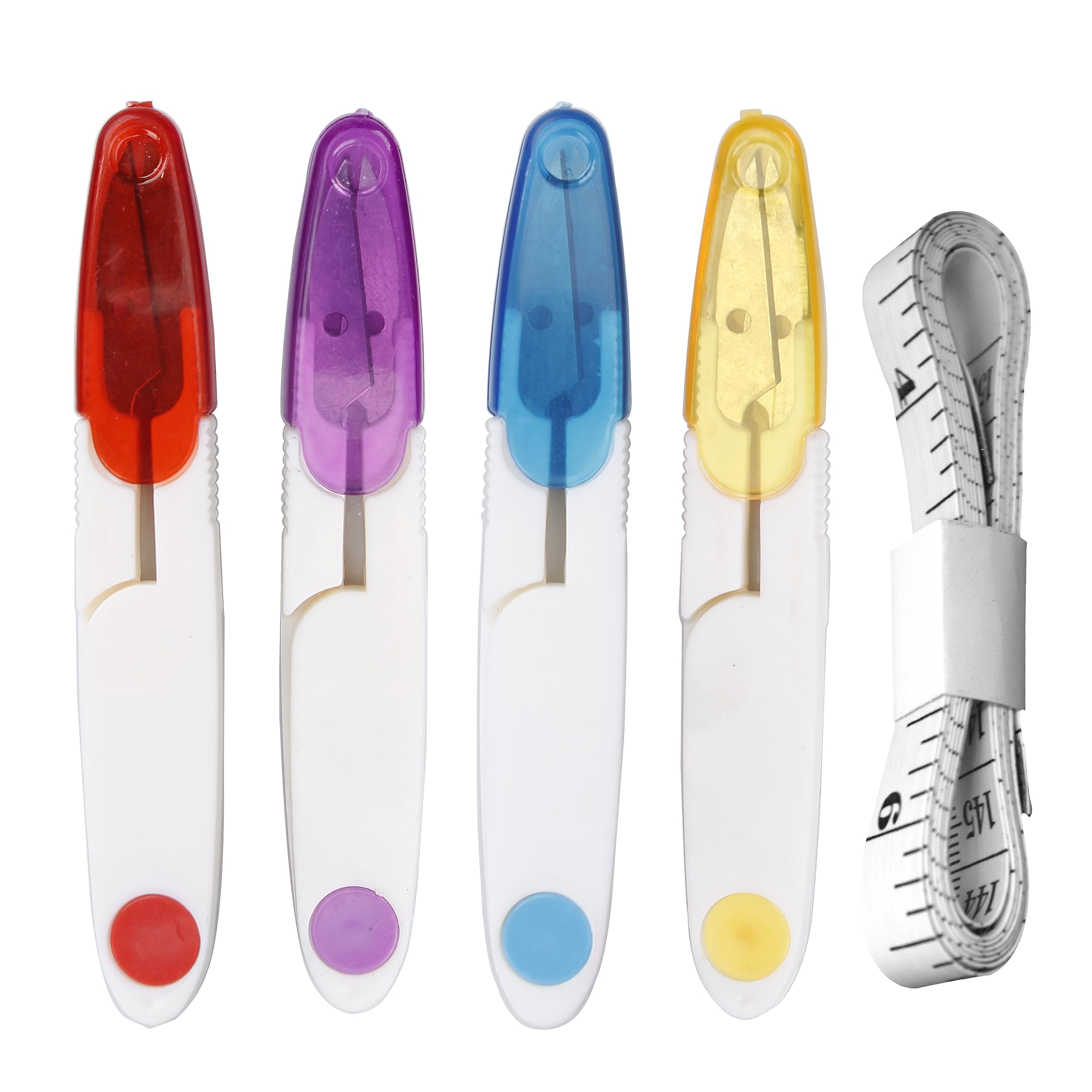 Sewing Snippers,4 PCS Sewing Thread Cutters U Shape Thread Snips with ...