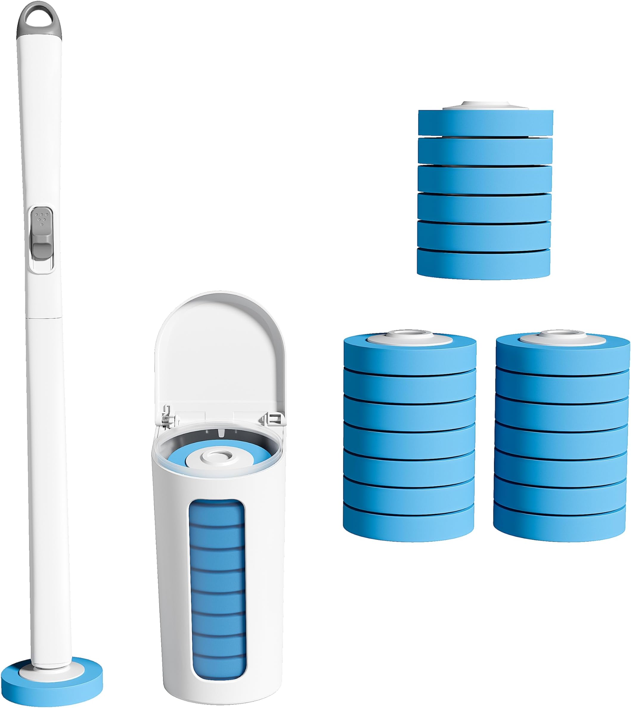 Amazon.com: Magic Wand Disposable Toilet Clean Kit | Disposable Toilet ...