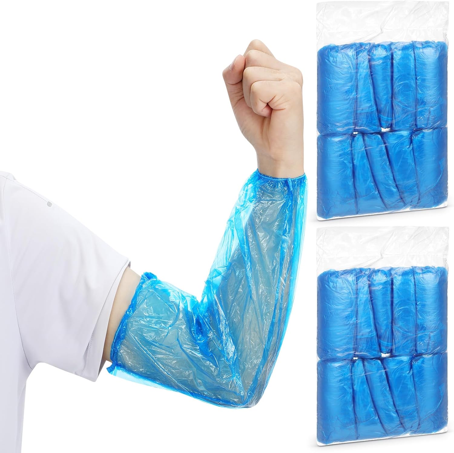 300 Pack Arm Sleeves, Disposable Arms Sleeves Cover, Waterproof Arm ...