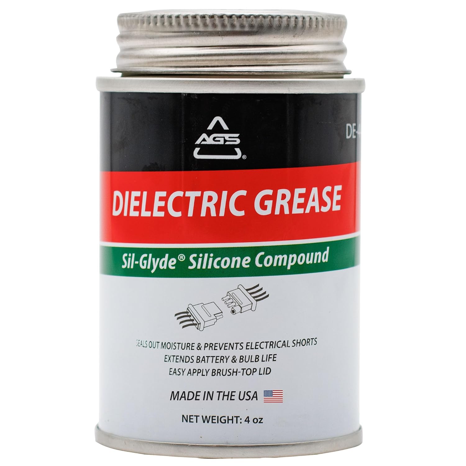 AGS Automotive Solutions Dielectric Silicone Grease Compound for All ...