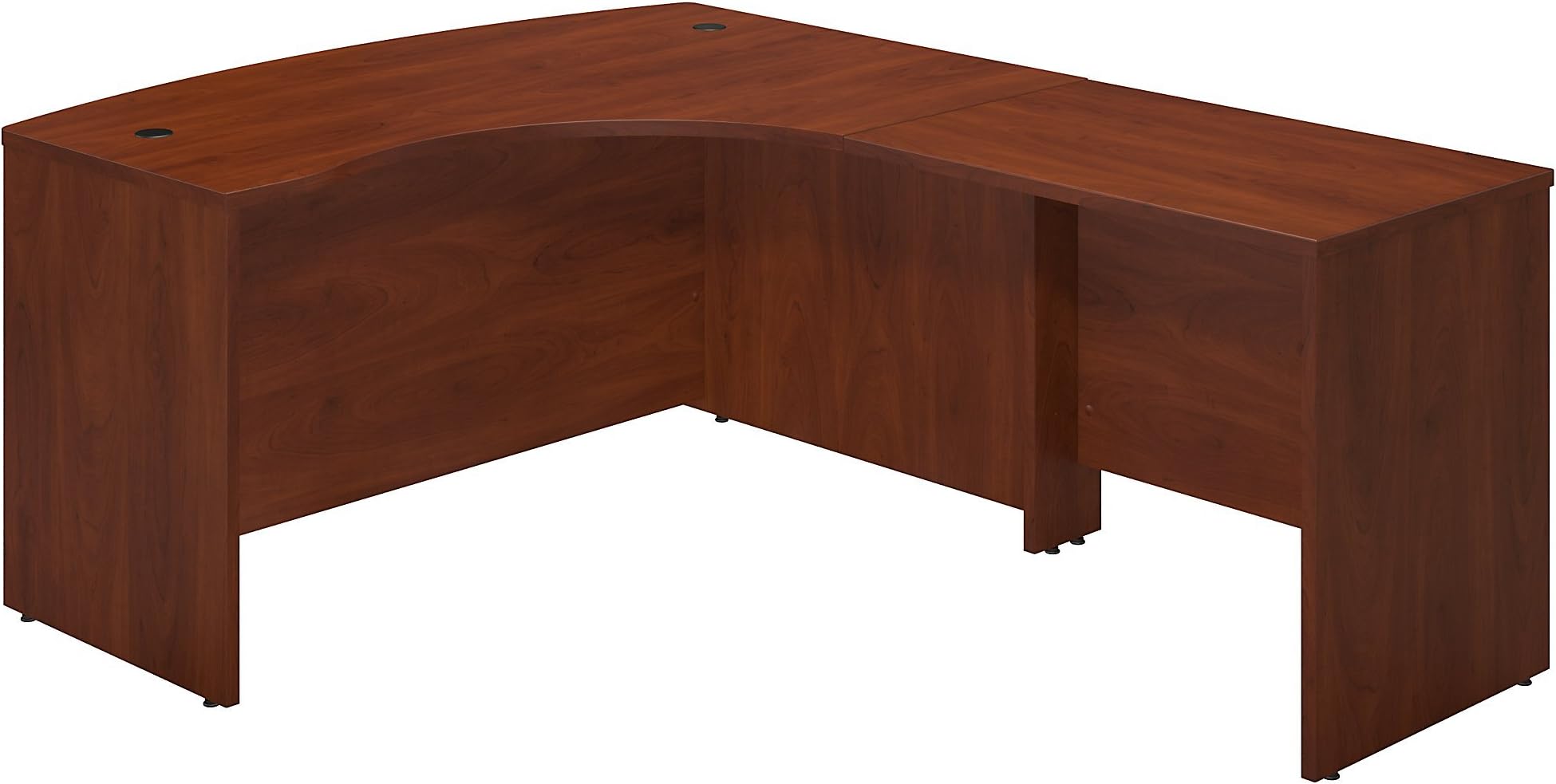 Amazon.com: Bush Business Furniture Series C Elite 72W x 36D Bow Front ...