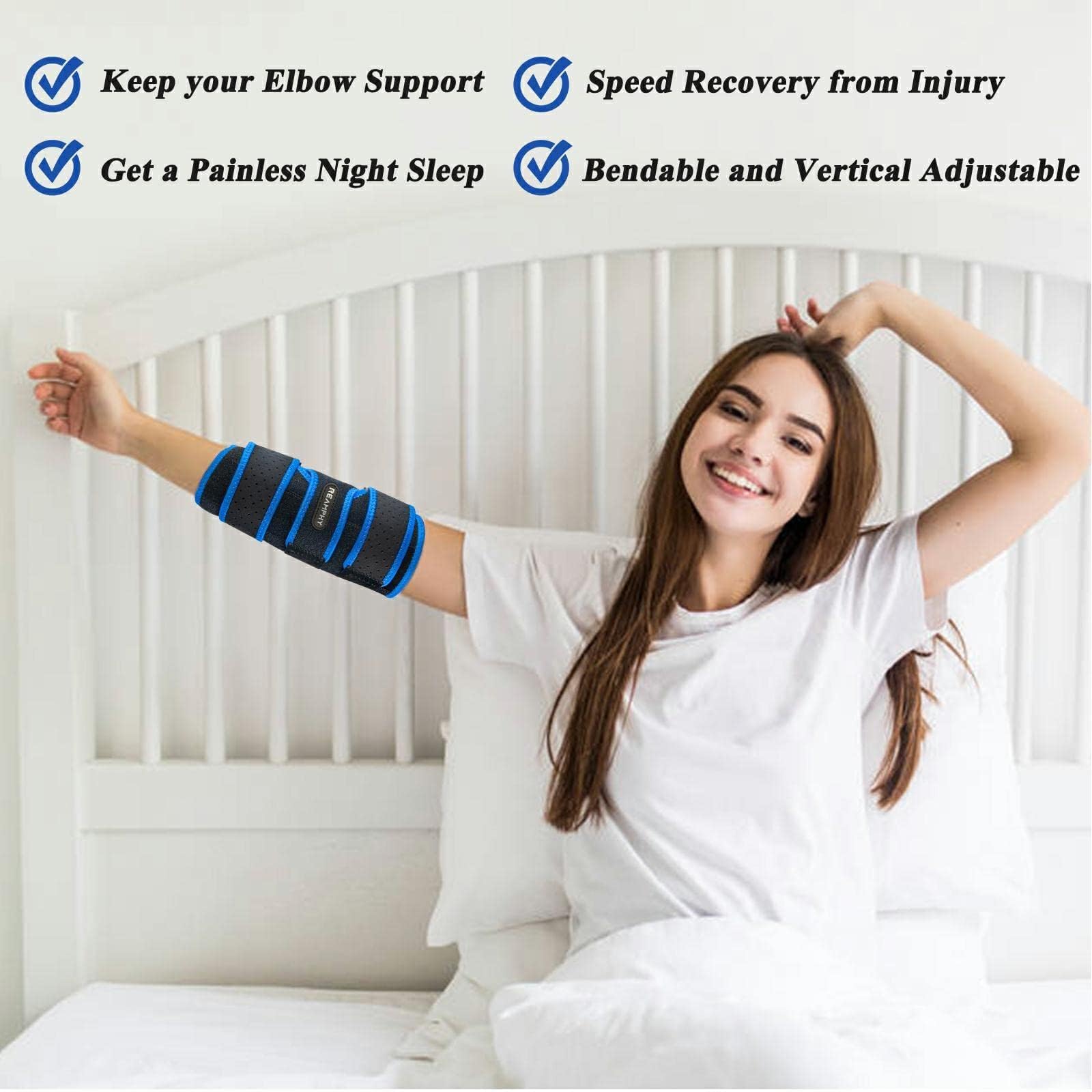 Snapklik.com : Elbow Brace,Comfortable Night Elbow Sleep Support,Elbow ...