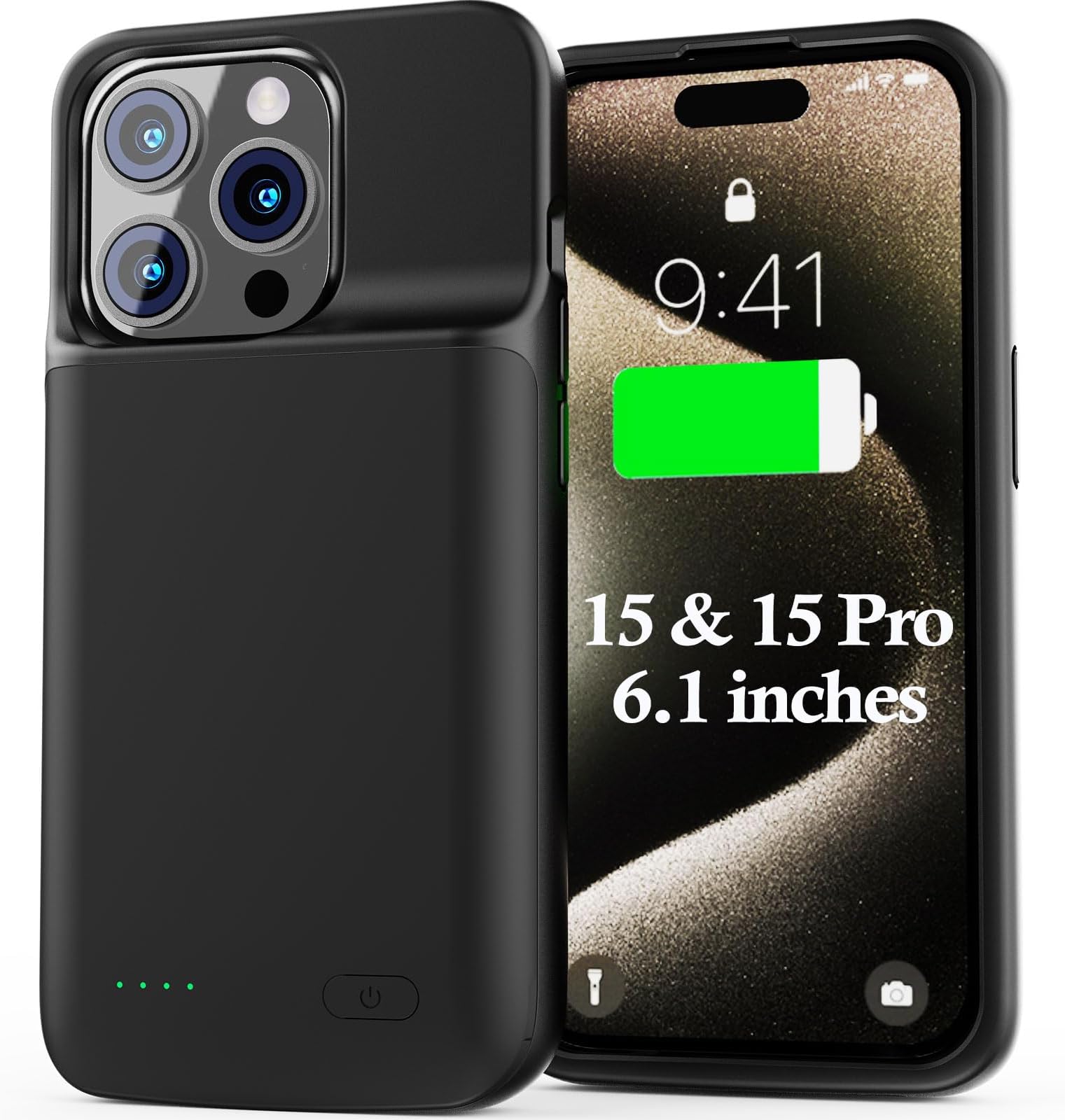 Amazon.com: DOKYW Battery Case for iPhone 15, 7000mAh Portable ...