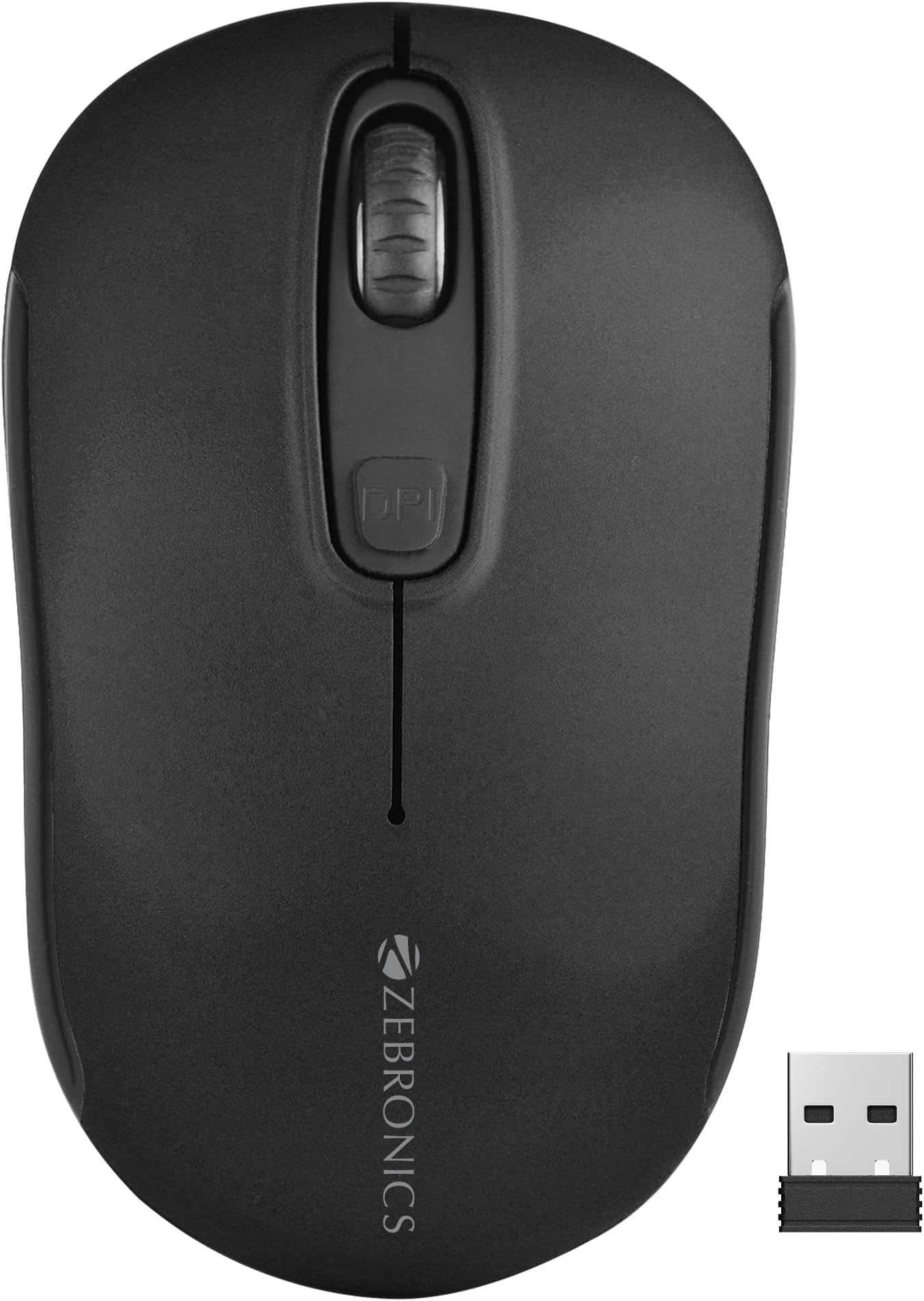 Amazon.in: Buy ZEBRONICS Dash Pro 2.4GHz Wireless Mouse, Upto 1600 DPI ...