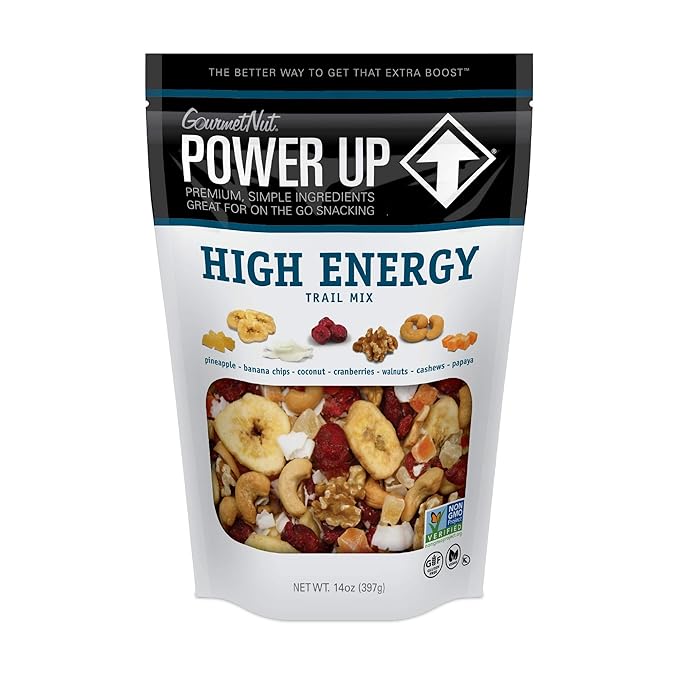 Amazon.com: Power Up Trail Mix, High Energy Trail Mix, Keto-Friendly ...