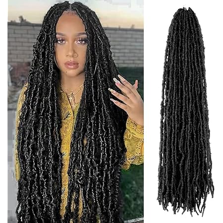 Amazon.com : ZRQ 30 Inch Light Weight Butterfly Locs Crochet Hair 6 ...