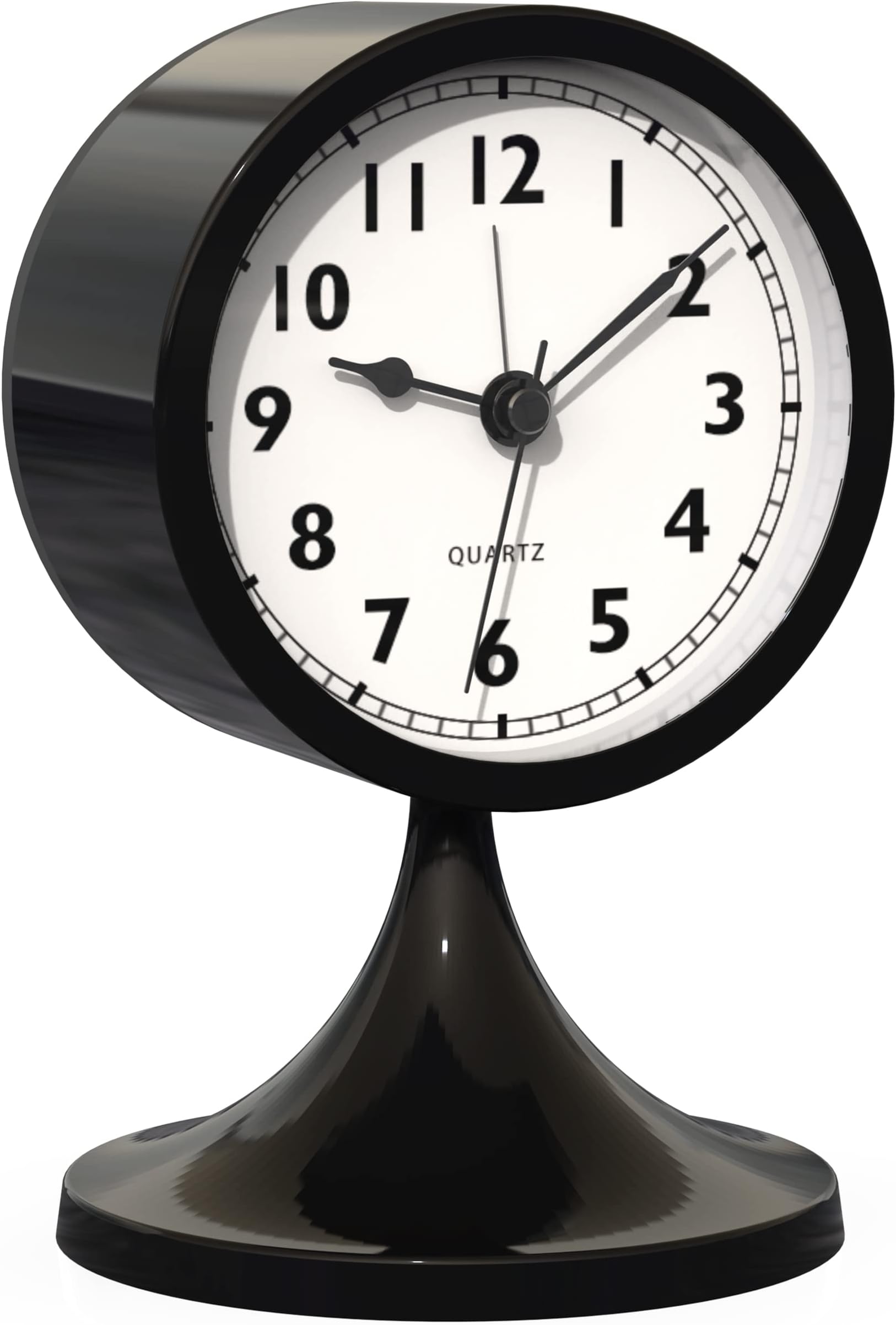 Amazon.com: AYRELY® 3" Cute Analog Alarm Clock,Small Retro Table Clock ...