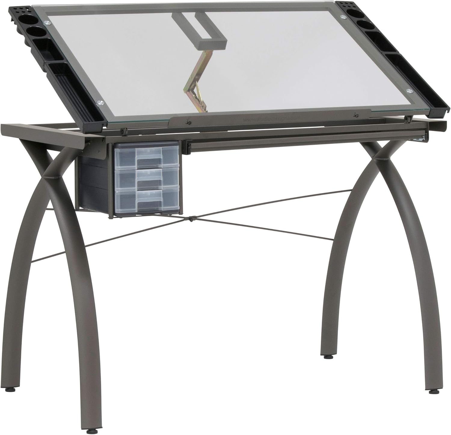 Amazon.com: Futura Crafting, Drafting, Drawing Table with Adjustable ...