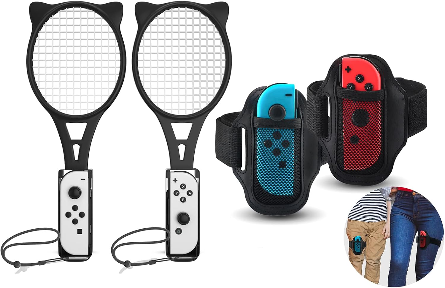 Amazon.com: OLYGIVE Nintendo Switch Sports Accessories, Nintendo Switch ...