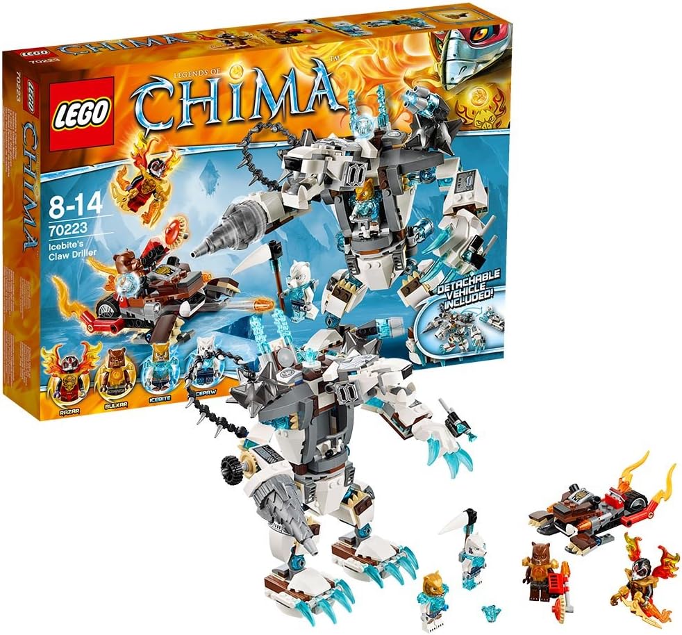 LEGO Chima Icebite's Claw Driller : Amazon.co.uk: Toys & Games