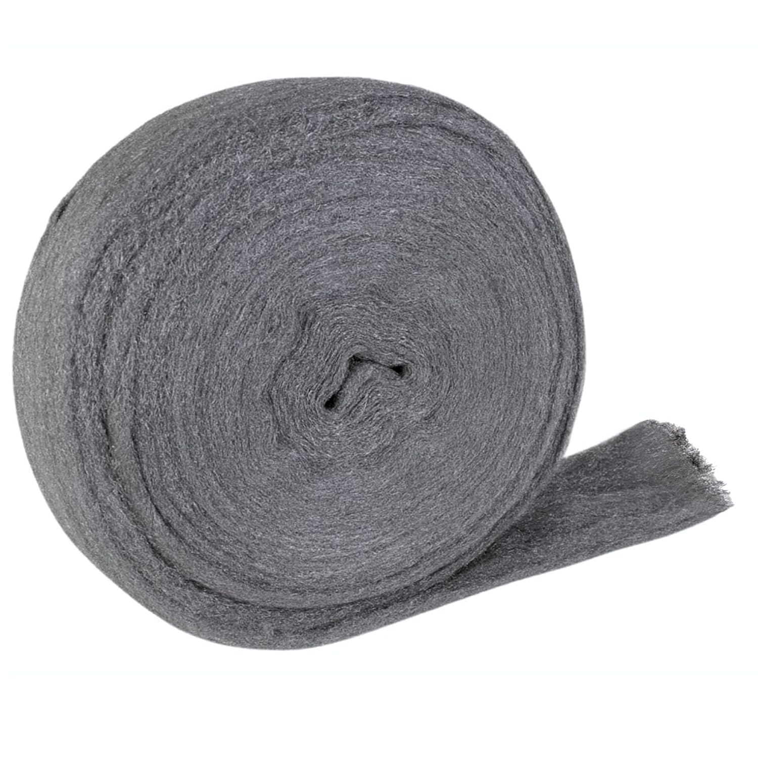 Steel Wool Reel - 3.5 in x 60 ft Fine Grade #0, Multi-Purpose Metal ...
