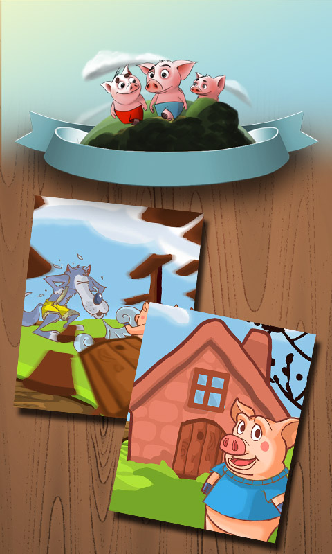 Three little pigs - Tales & interactive book - App on Amazon Appstore