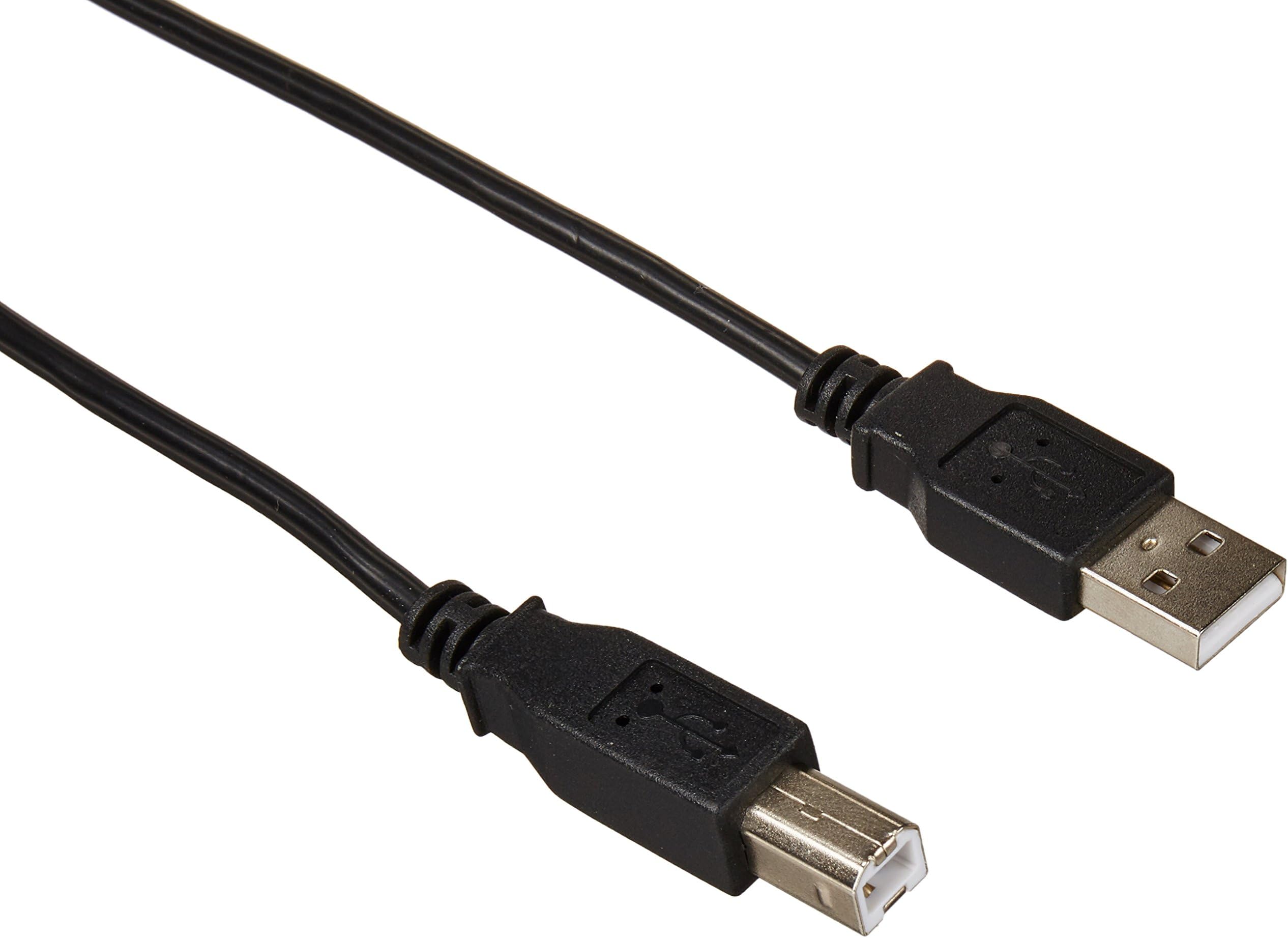 MANHATTAN CABUSB010 Cable USB Tipo B, 1, 8 m, Negro : Amazon.com.mx ...