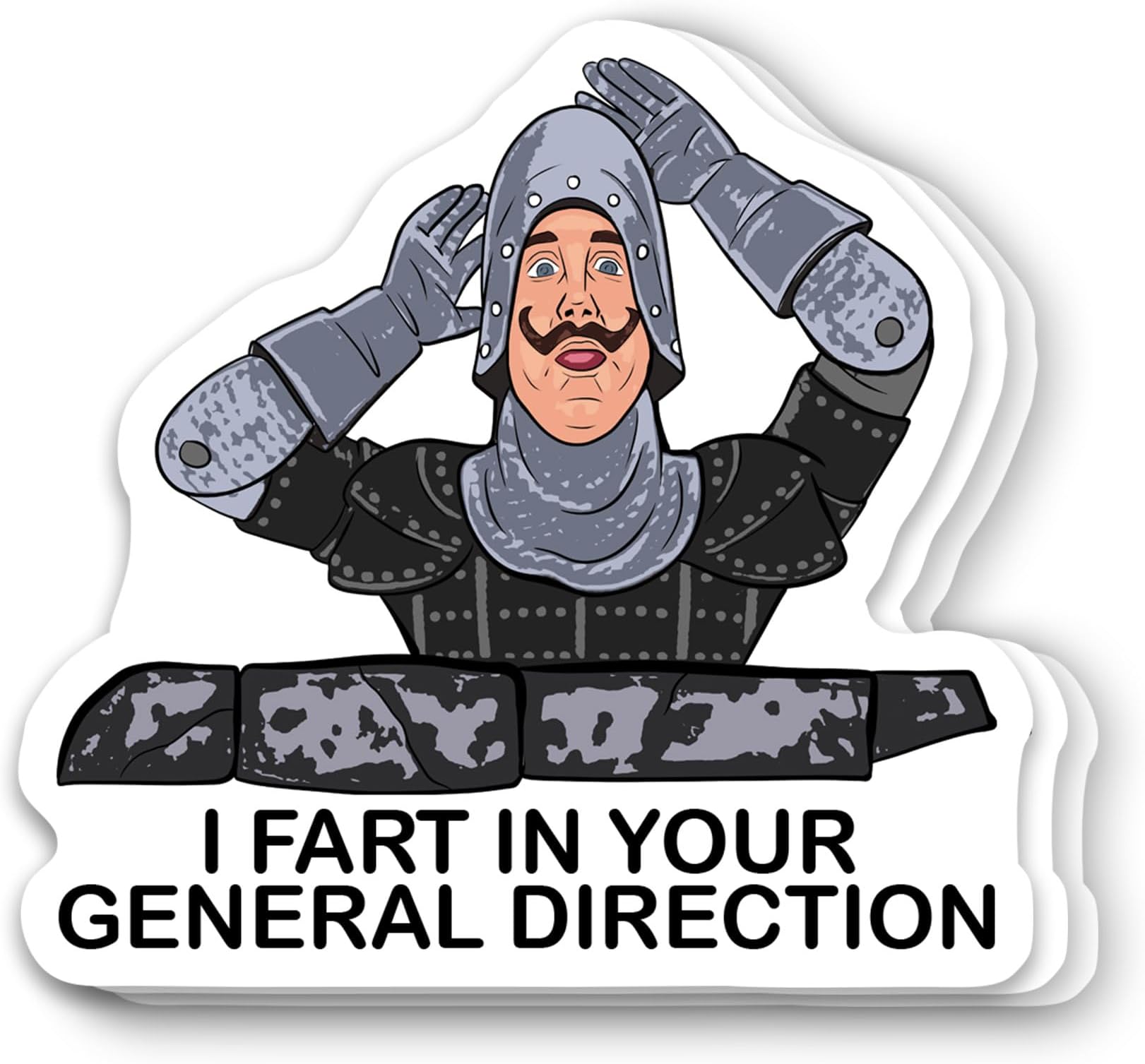 Amazon.com - monty python Bumper Sticker Vinyl Decal 5 inches