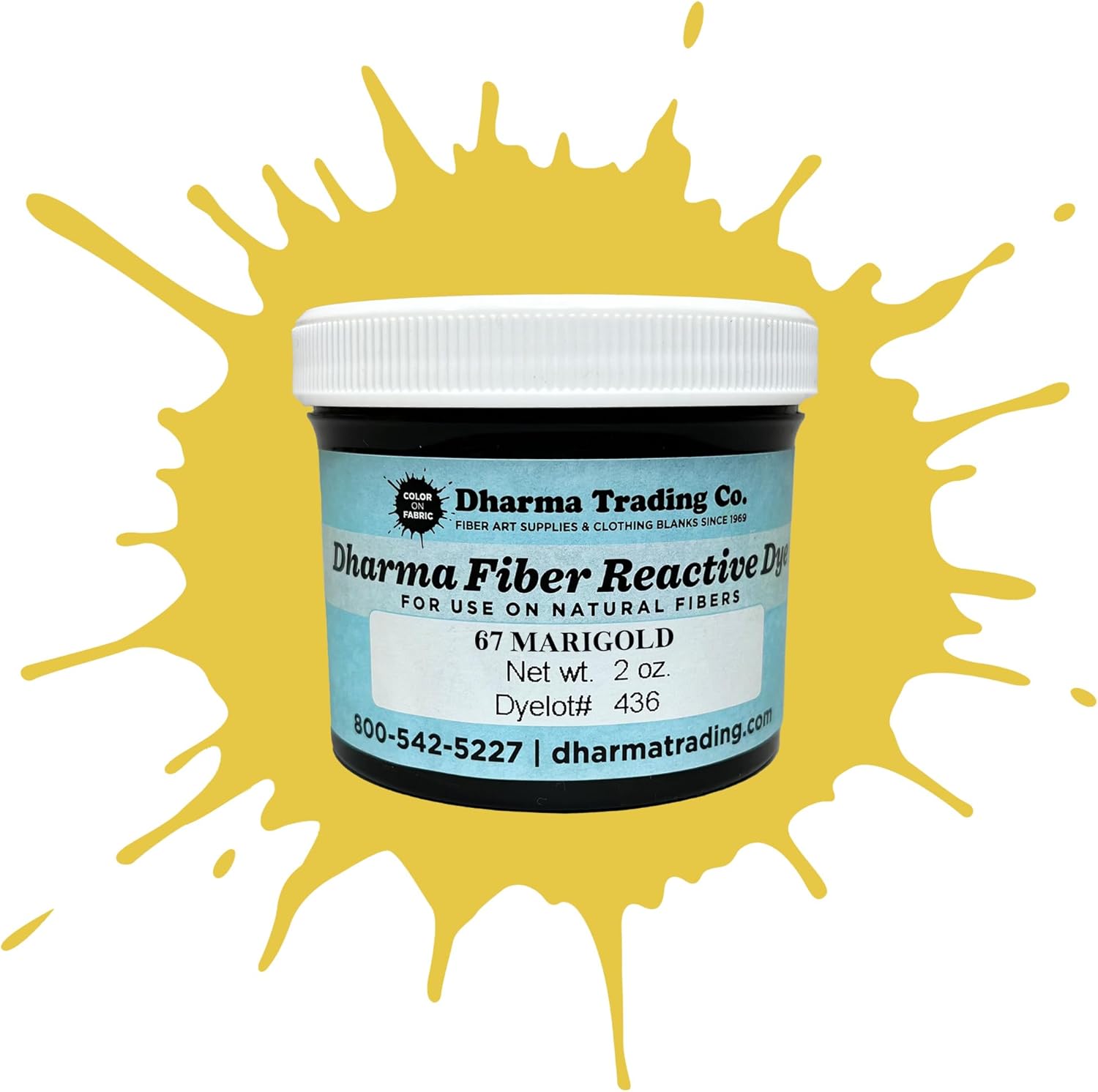 Amazon.com: Dharma Fiber Reactive Procion Dye - The #1 Dye for Tie-Dye ...