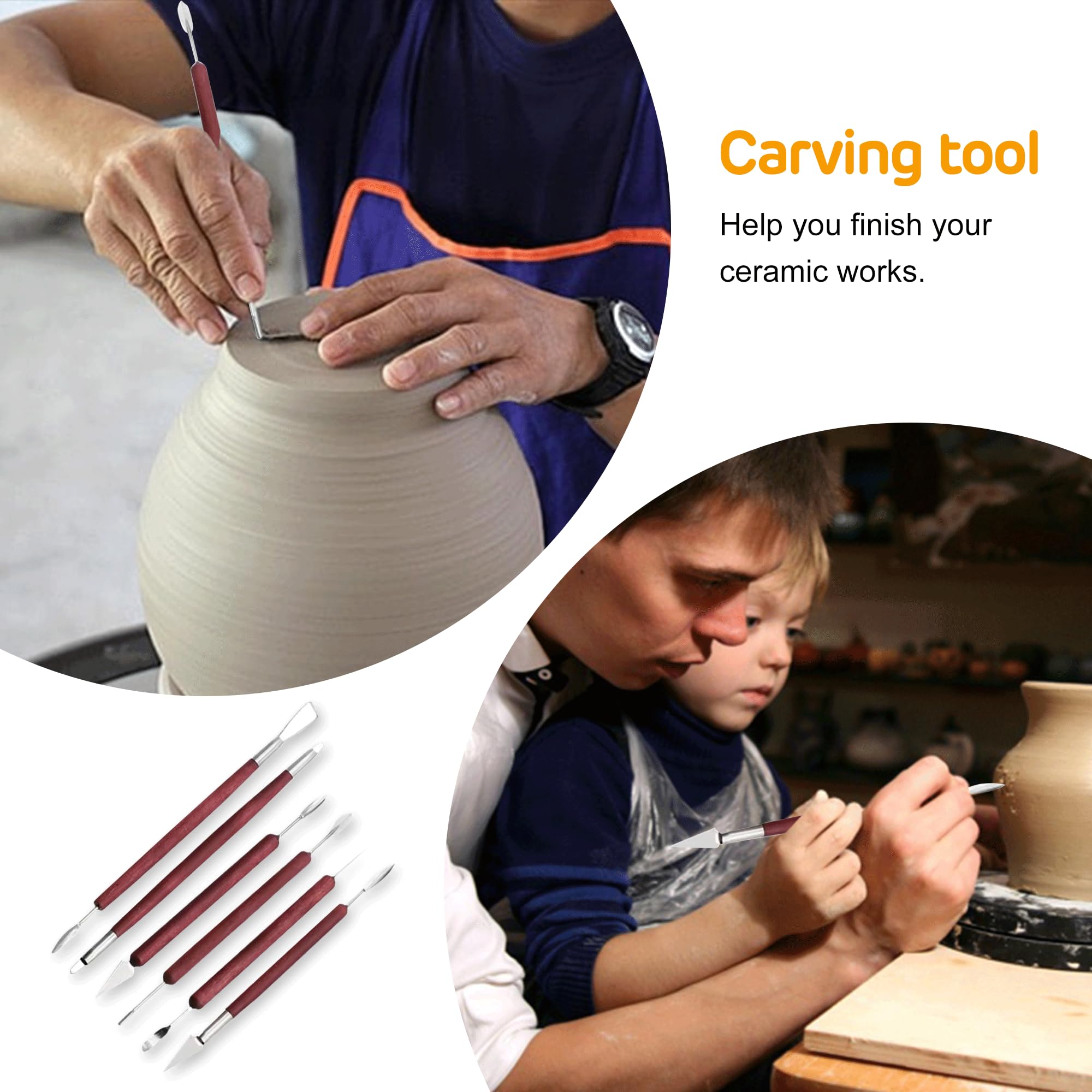 11PCS Clay Sculpting Modelling Tools Pottery Tools Clay Modelling Tools ...