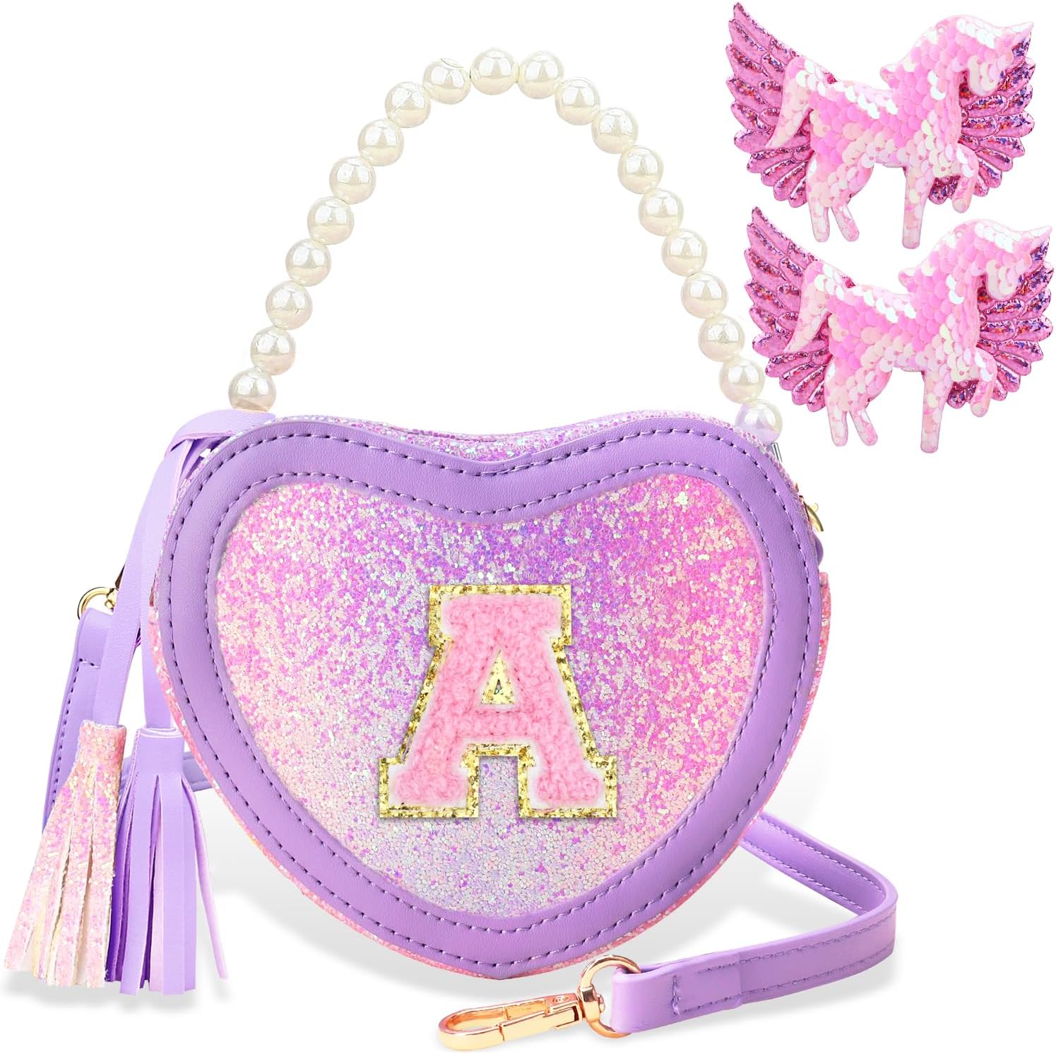 Amazon.com: Toddler Girl Gifts for Kids Purse - Girls Heart Purse Girls ...