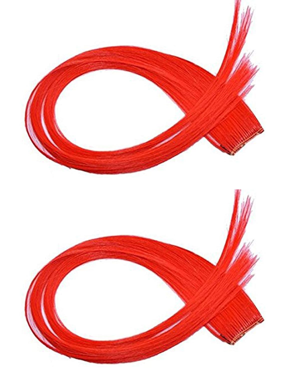 AASA Hair Extensions For Girls Coloured Hair Extension Clips Set Of aasa-hair-extensions-for-girls-coloured-hair-extension-clips-set-of