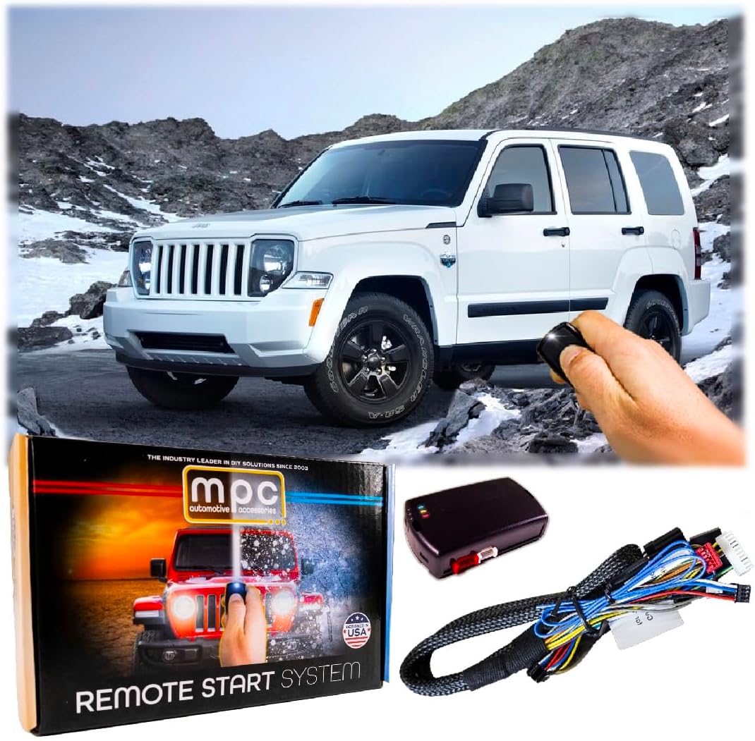 Amazon.com: MPC Remote Start Kit for 2008-2013 Jeep Liberty | 100% Plug ...