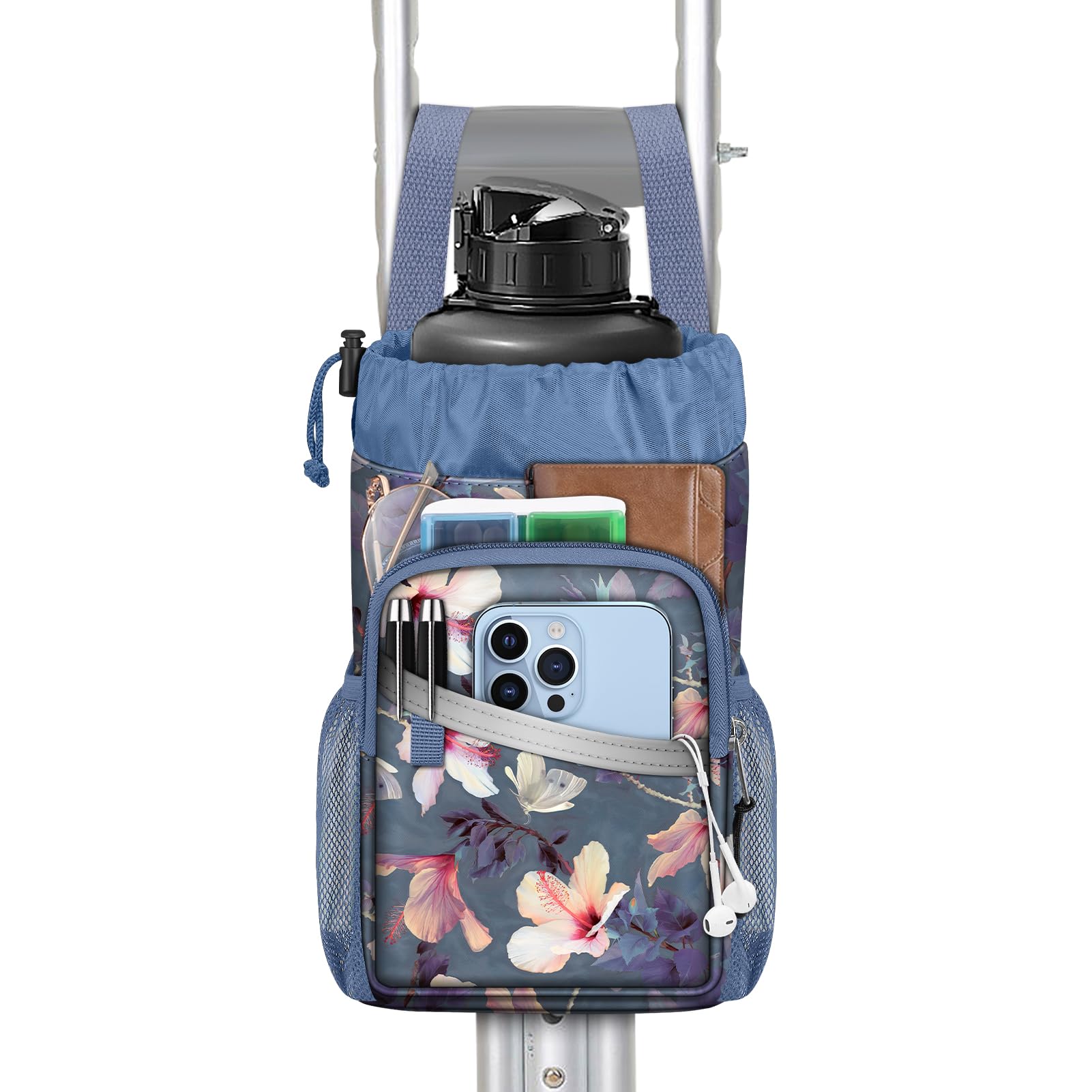 Amazon.com: FINPAC Crutch Accessories Bag, Water-Resistant Storage ...