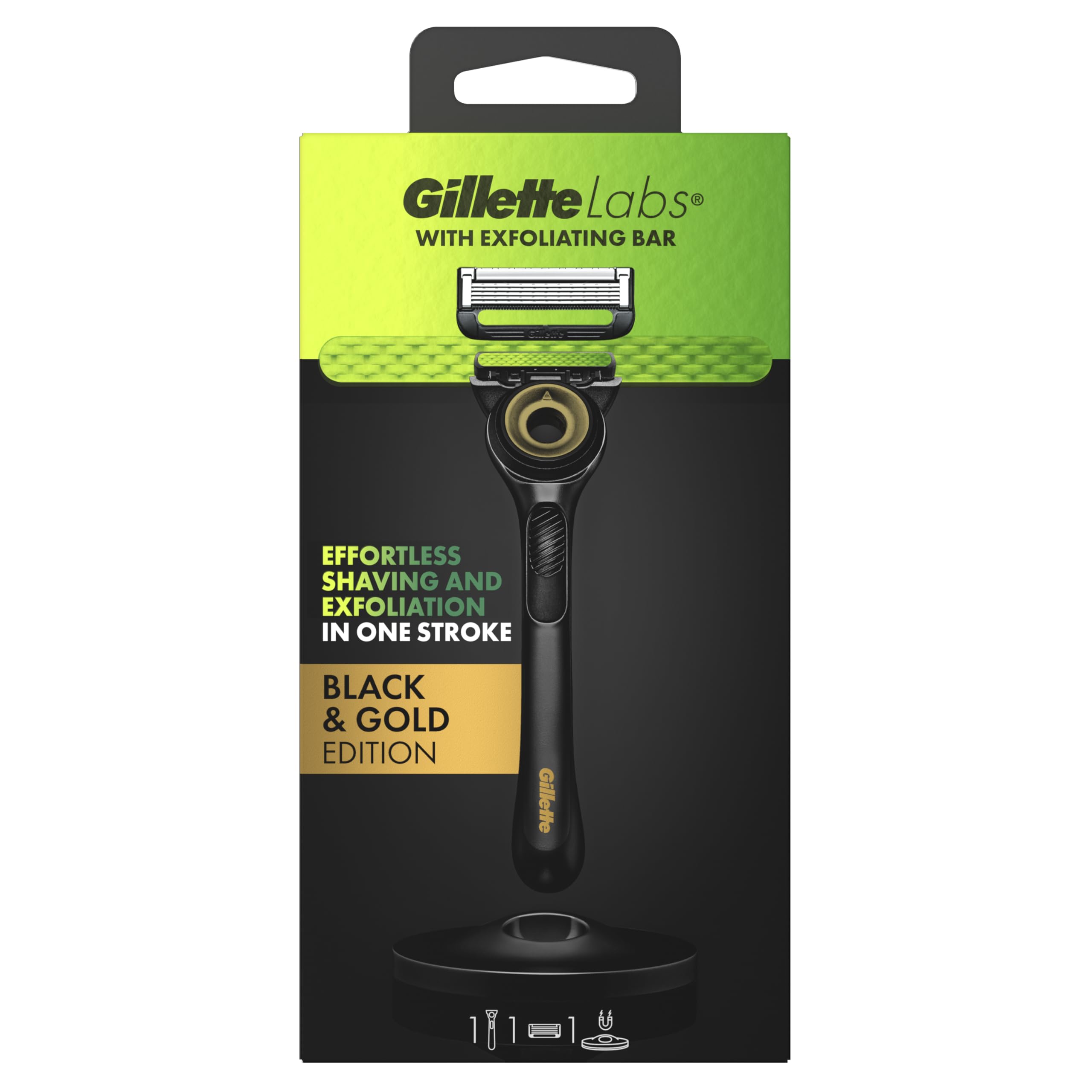 Gillette Labs Mens Razor 1 Razor Blade Refill With Exfoliating ...